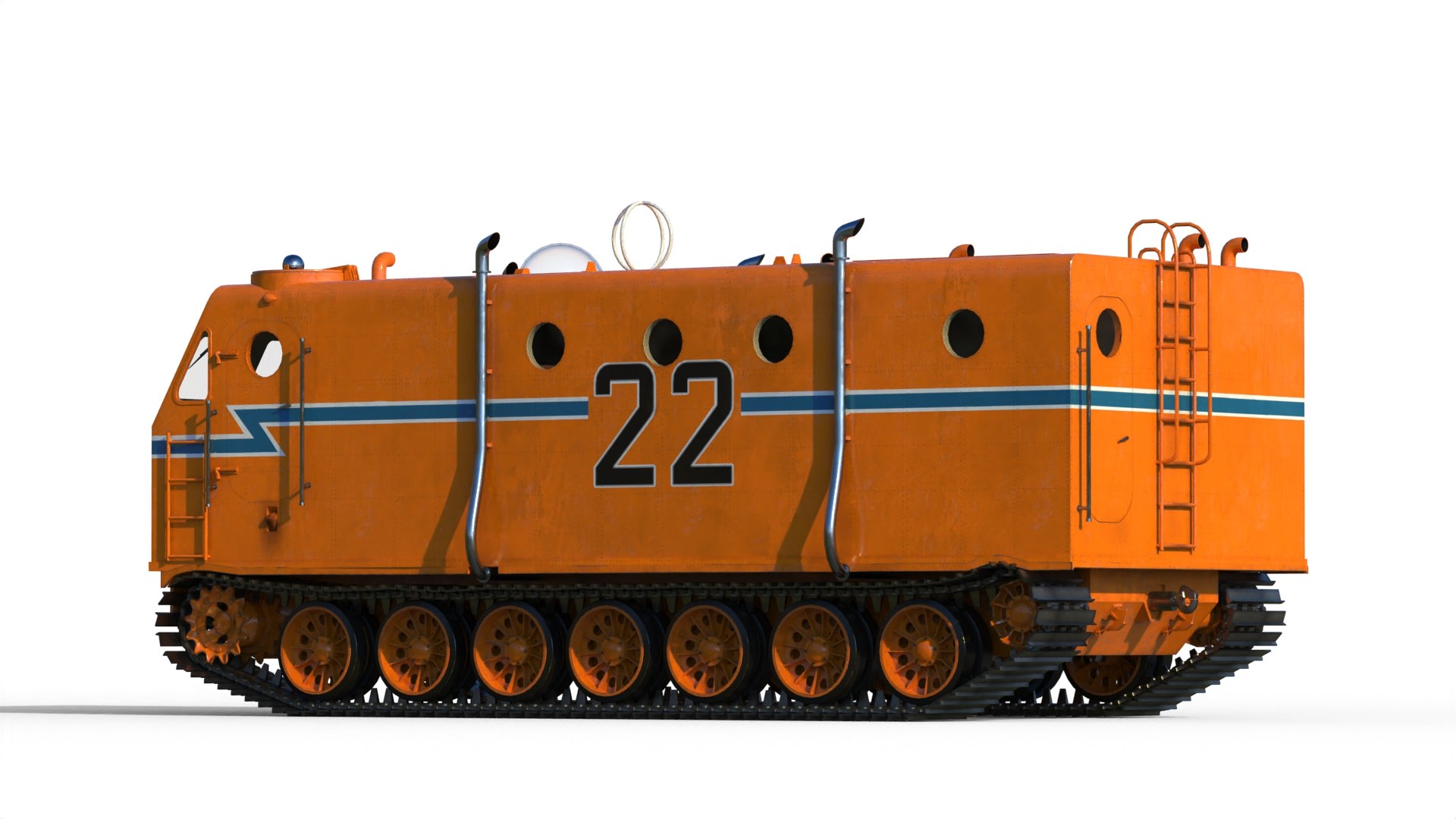 3D Kharkovchanka Soviet Antarctic Cruisers STT - TurboSquid 2116193