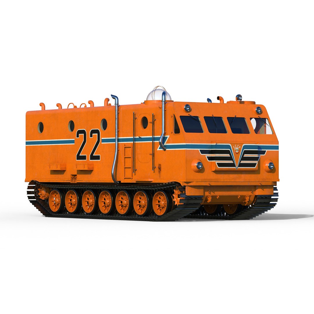 3D Kharkovchanka Soviet Antarctic Cruisers STT - TurboSquid 2116193