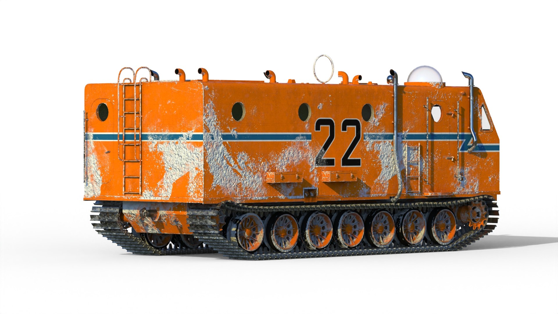 3D Kharkovchanka Soviet Antarctic Cruisers STT - TurboSquid 2116193