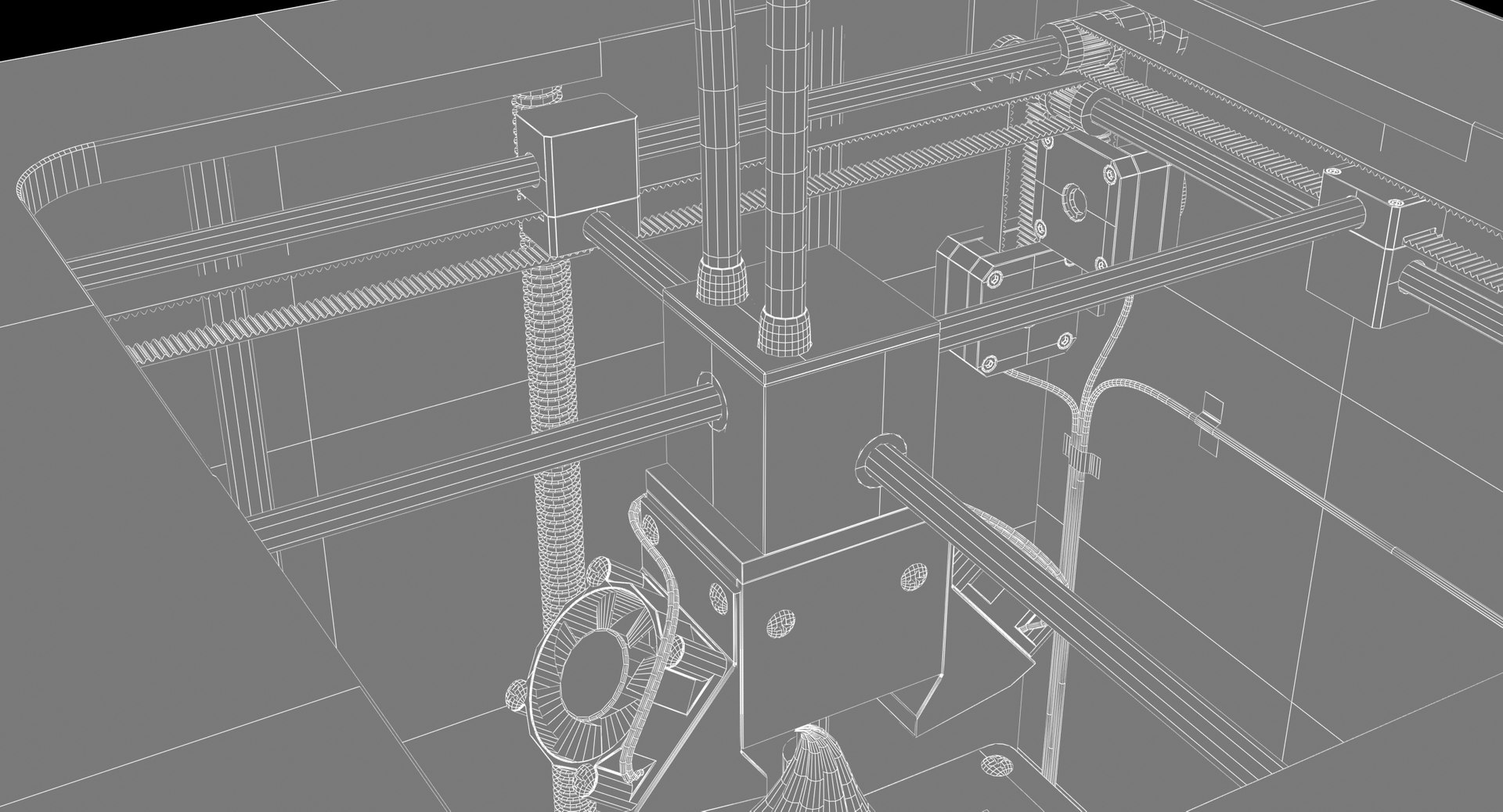 photoreal fdm printer 3d max