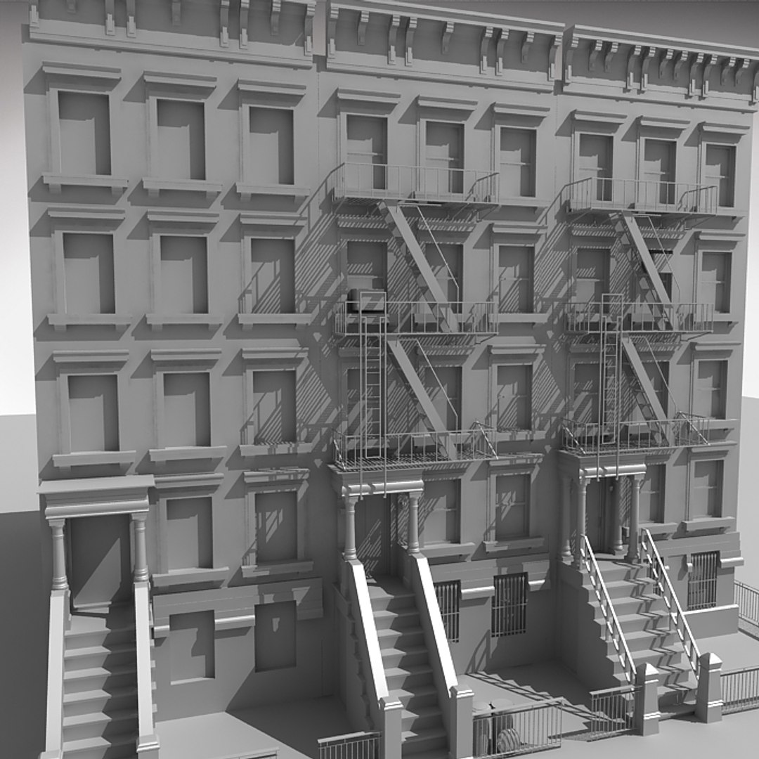 Downtown Building 3d Model
