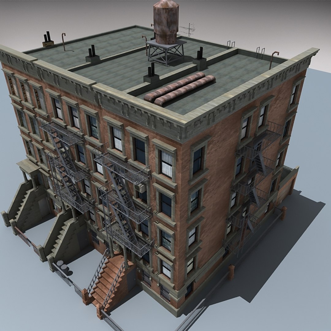 Downtown Building 3d Model