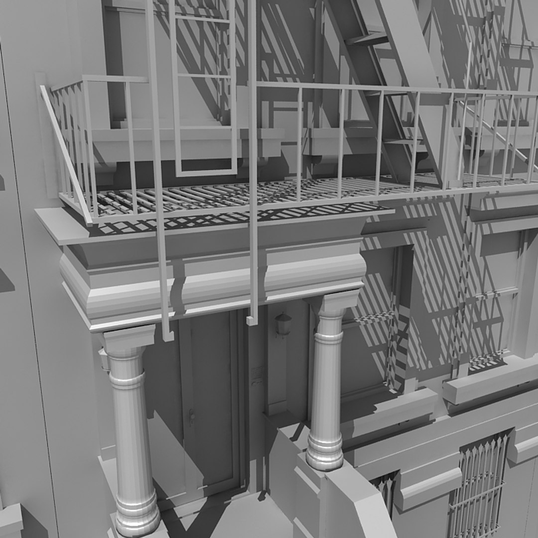 Downtown Building 3d Model