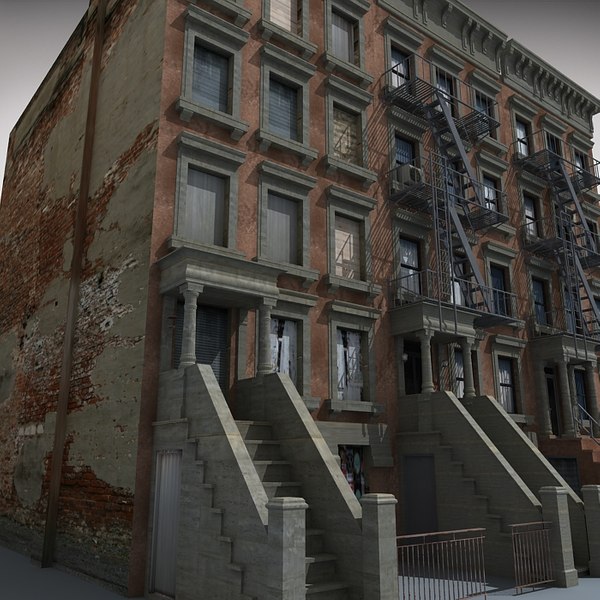 downtown building 3d model