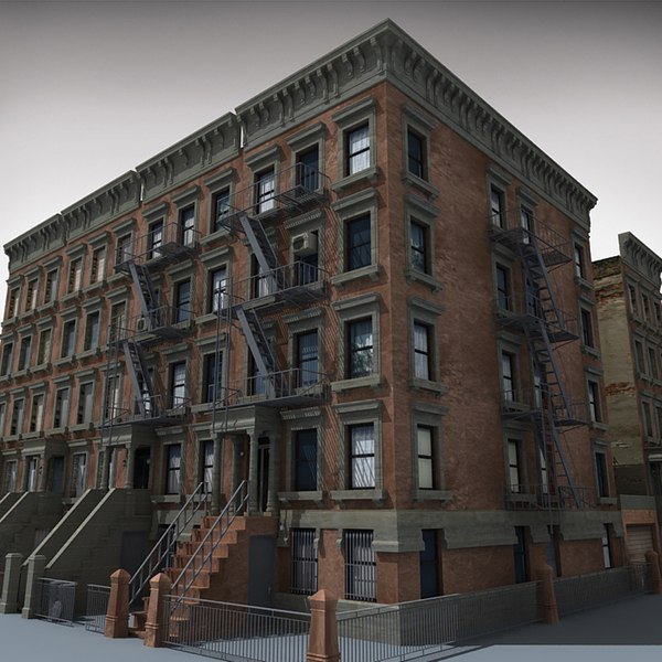 downtown building 3d model