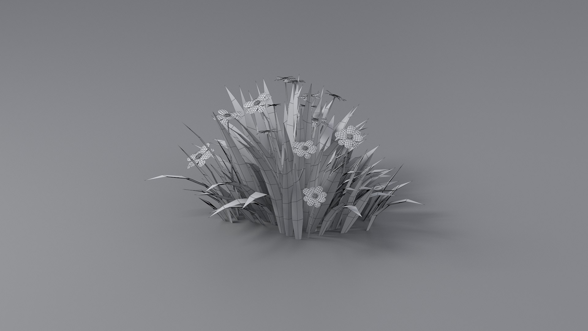 Cartoon Grass 10 3D Model - TurboSquid 1936173
