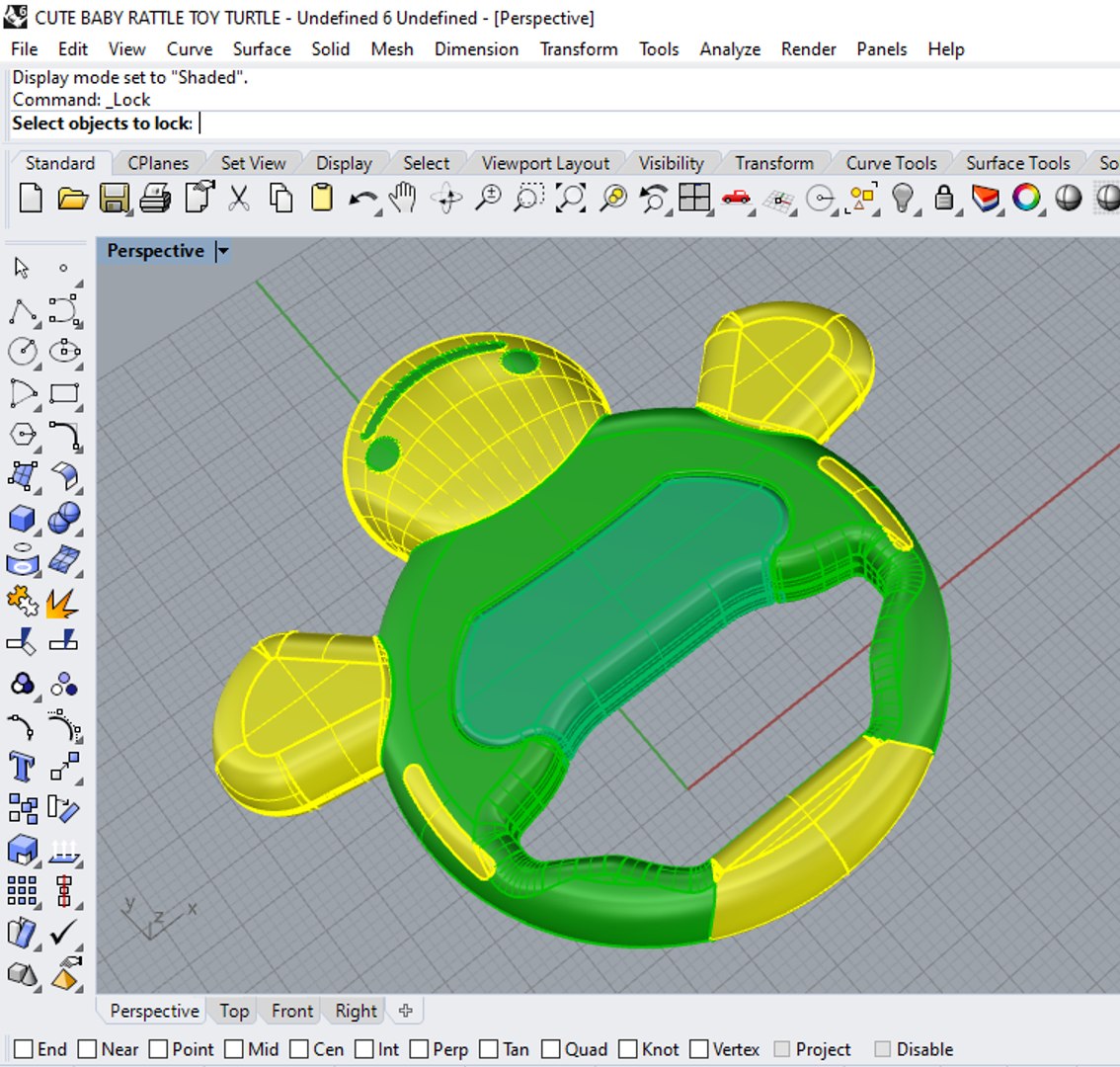3D Baby Rattle Model - TurboSquid 1487100