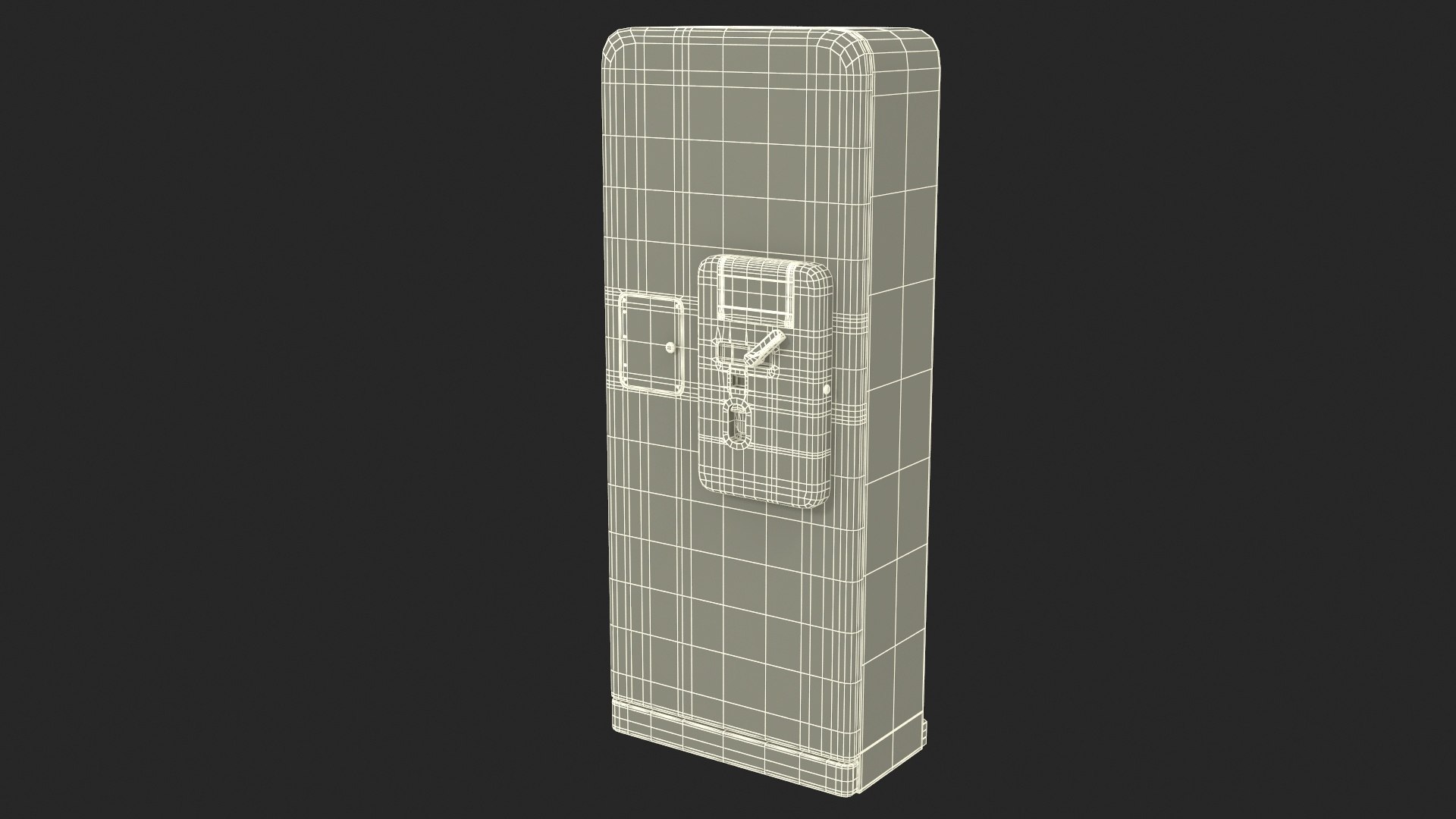Coca Cola Vintage Bottle Vending Machine 3D - TurboSquid 2127772