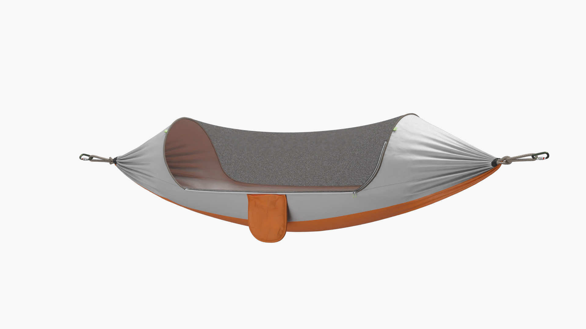 Enclosed Travel Hammock Tent Orange 3D - TurboSquid 2411062