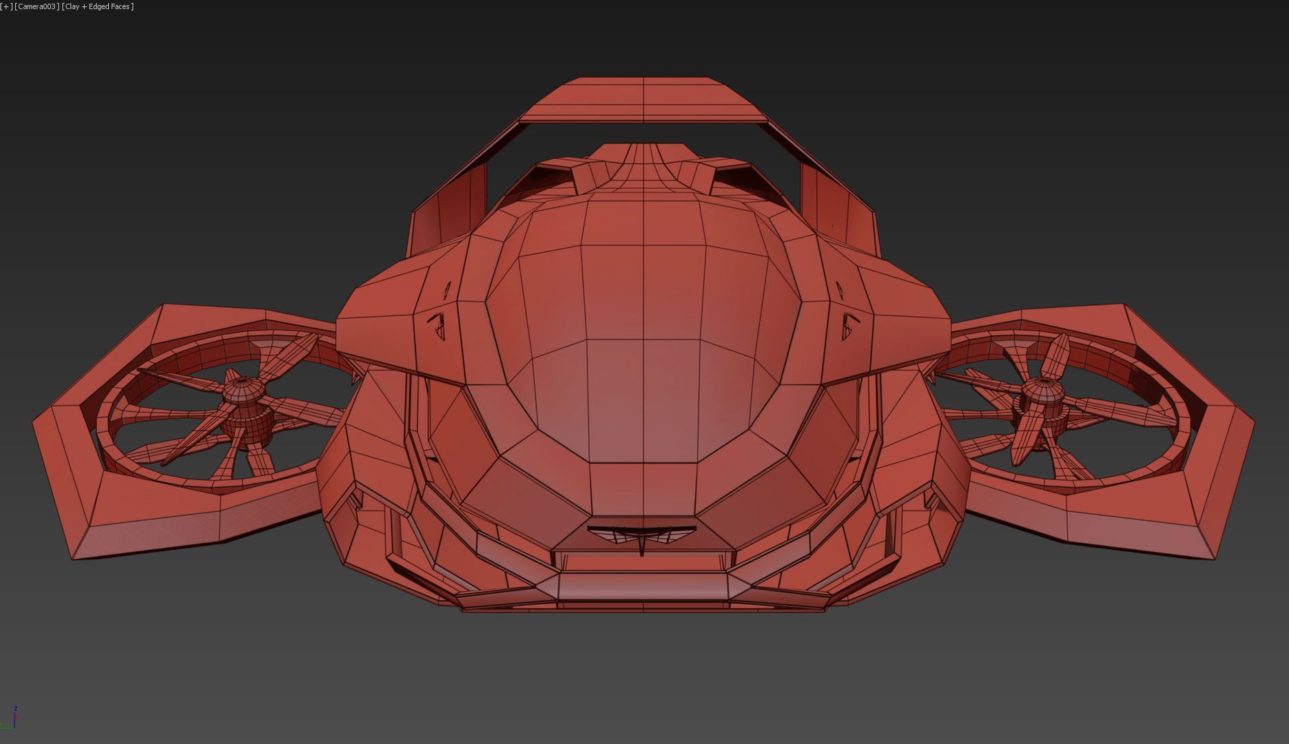 Car Copter 3D Model - TurboSquid 1303199