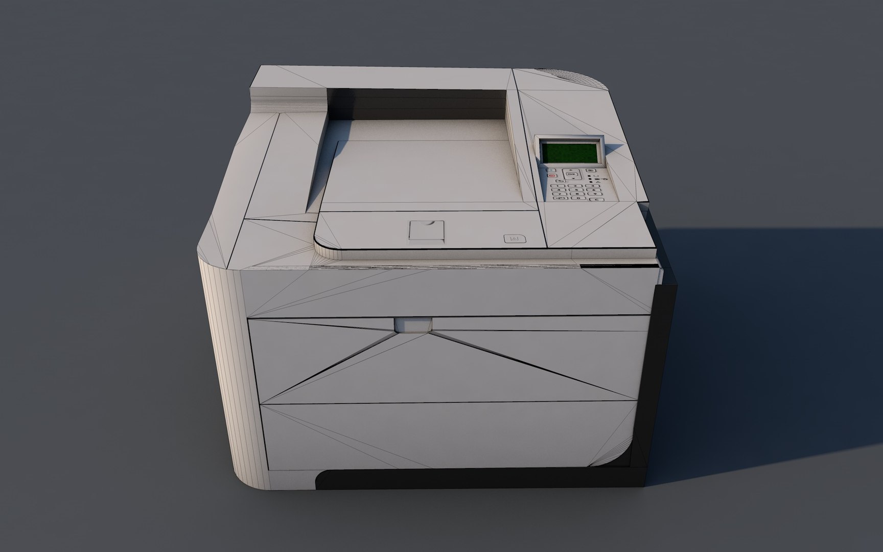 Printer Hp 3D - TurboSquid 1257053