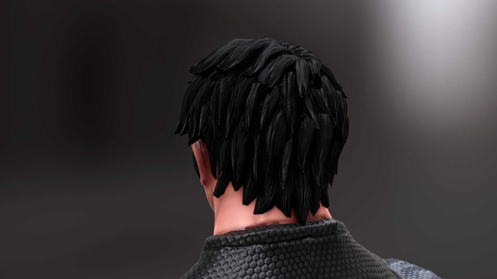 3d Futuristic Fighter Model