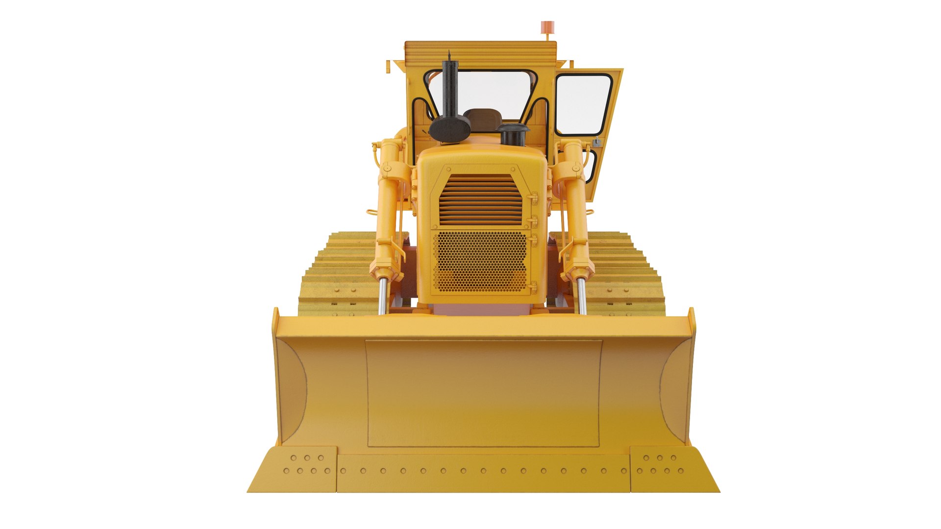 3D Bulldozer Model - TurboSquid 2076709