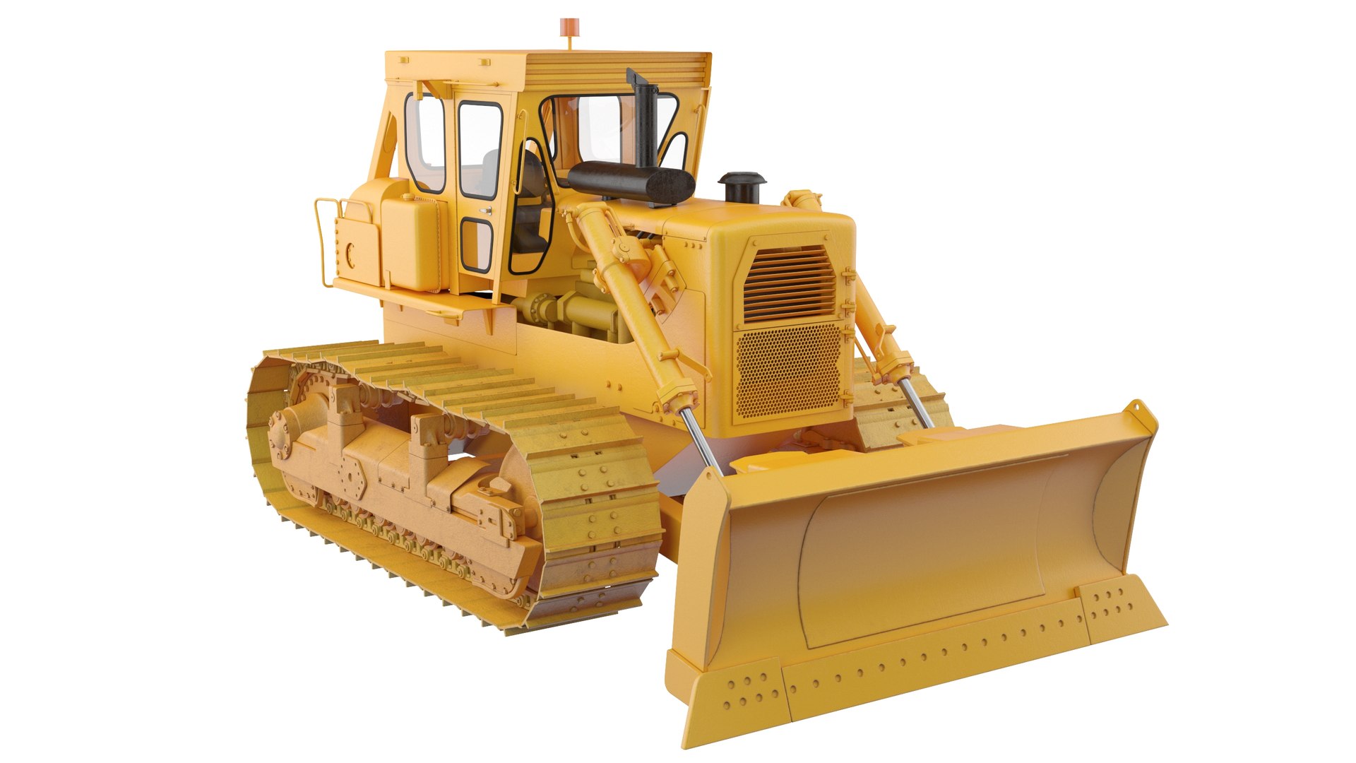 3D Bulldozer Model - TurboSquid 2076709