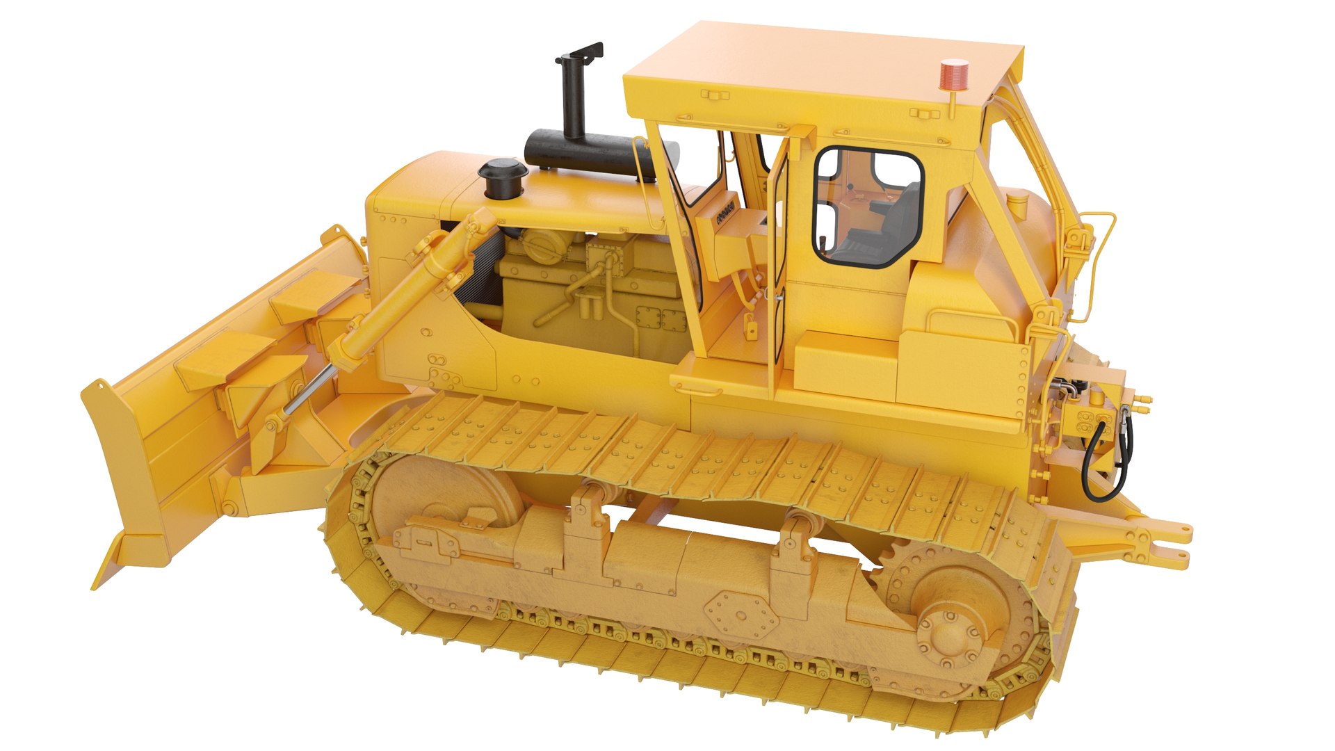 3D Bulldozer Model - TurboSquid 2076709