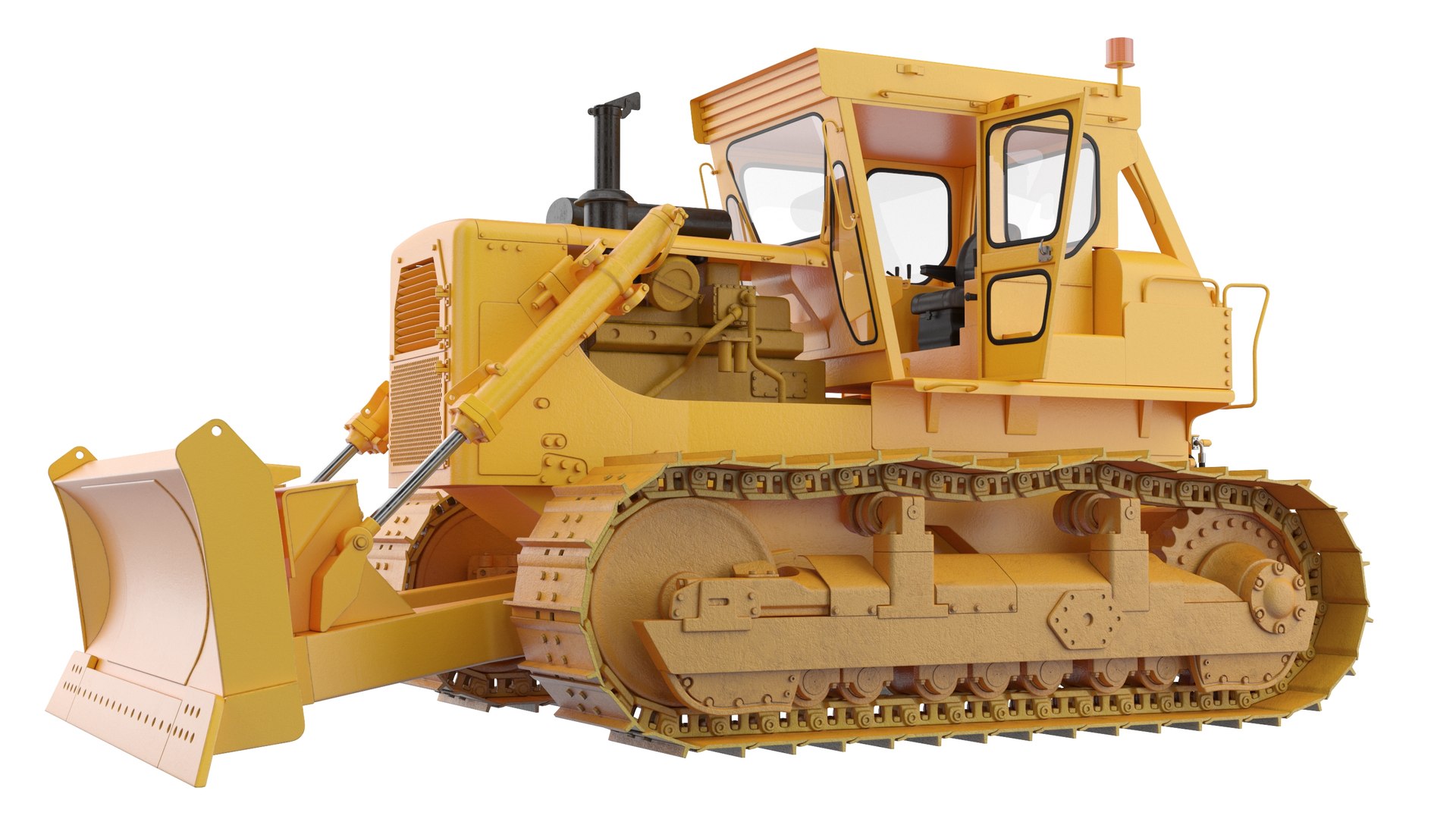 3D Bulldozer Model - TurboSquid 2076709