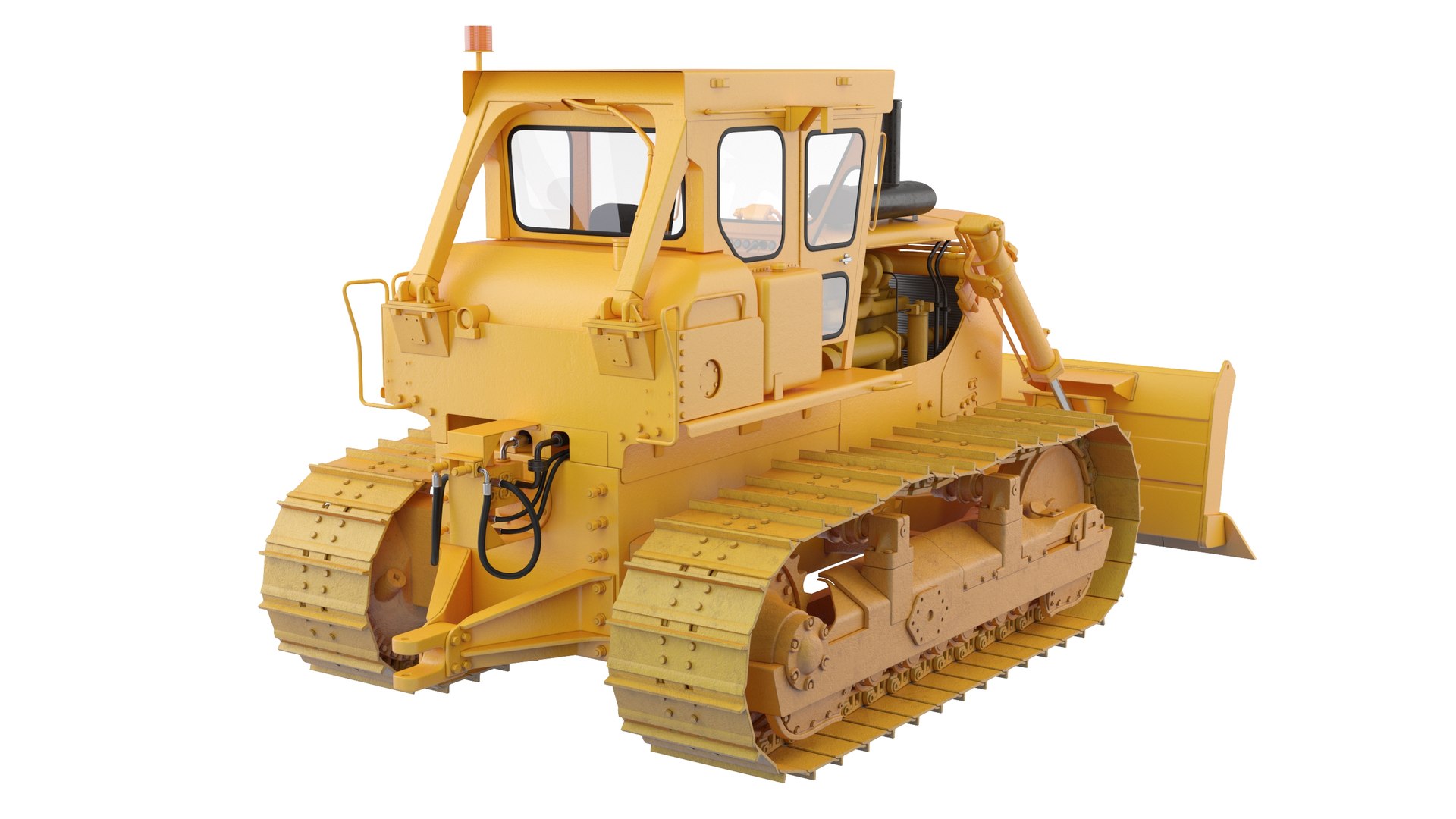 3D Bulldozer Model - TurboSquid 2076709