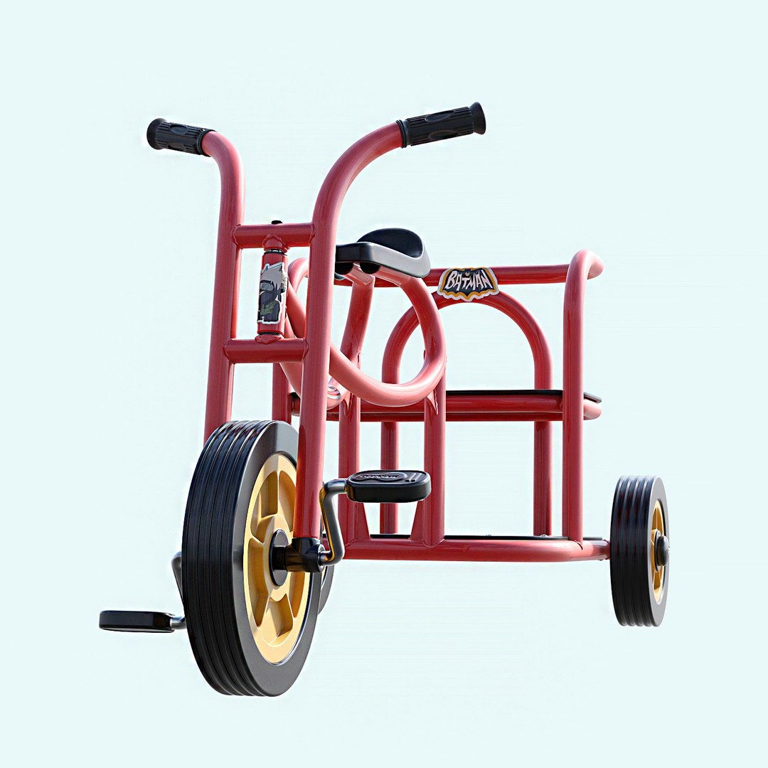 3D Weplay Tuk Tuk Kid bike Children Bicycle - TurboSquid 2098834