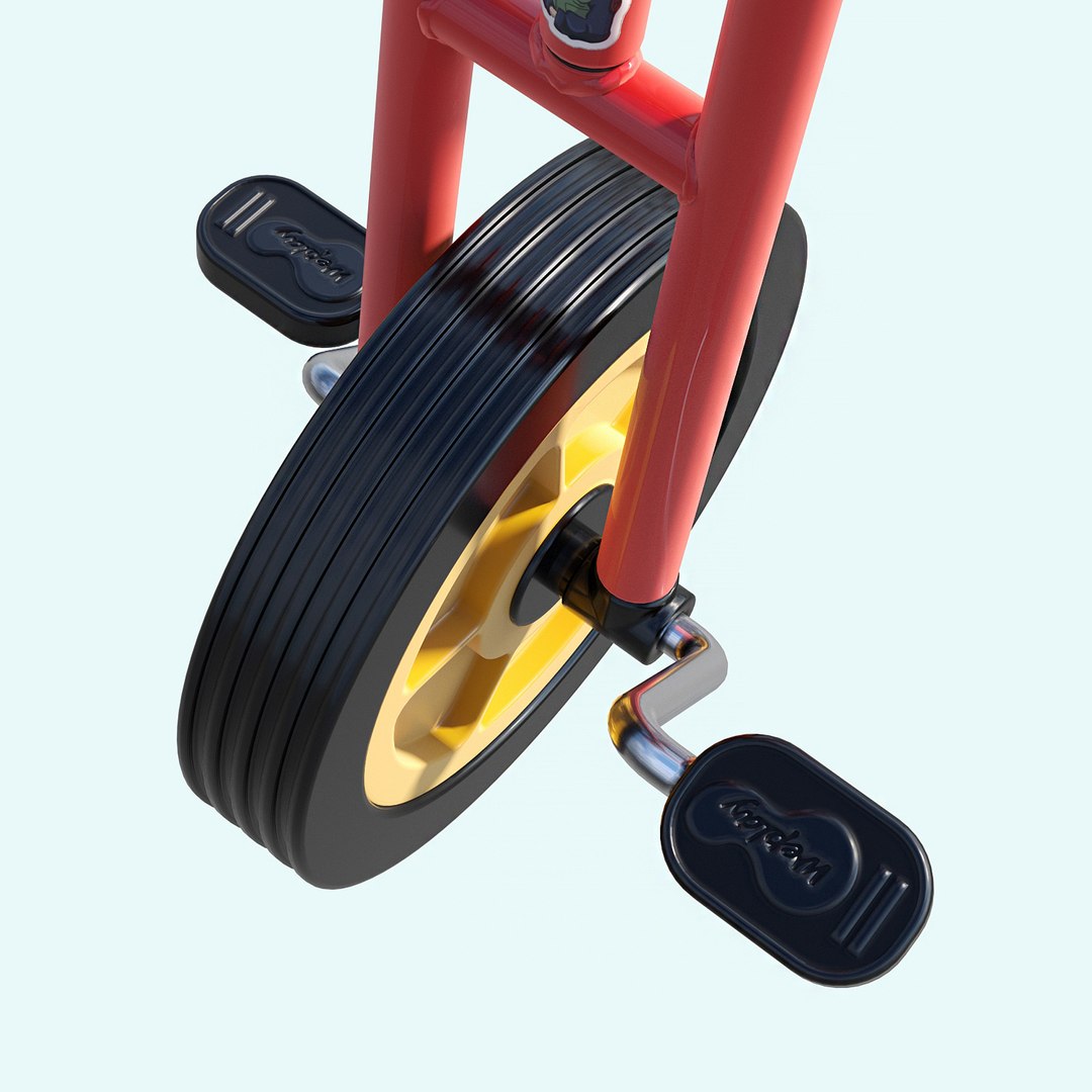 3D Weplay Tuk Tuk Kid bike Children Bicycle - TurboSquid 2098834