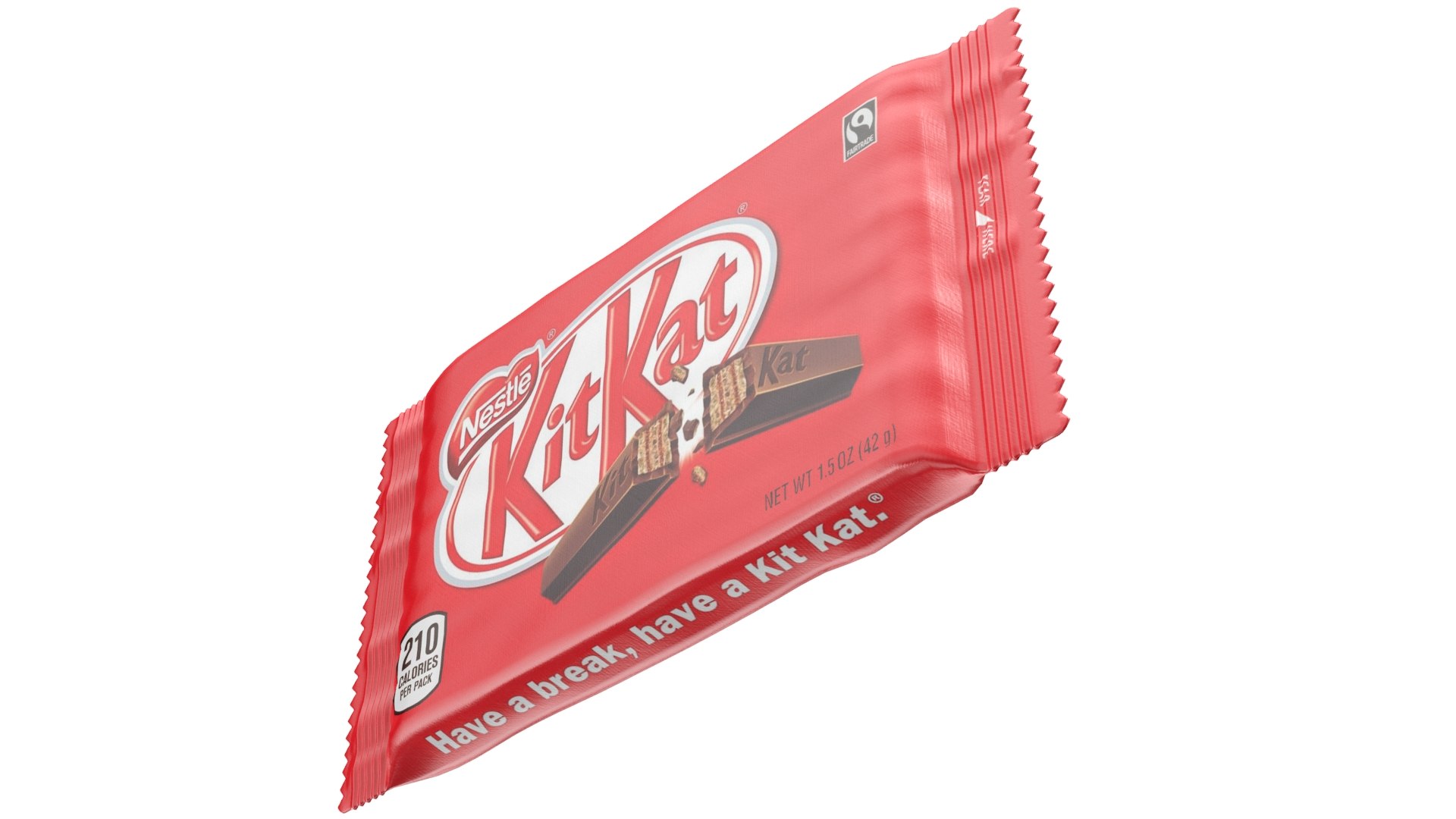 3D real kitkat chocolate bars - TurboSquid 1563662