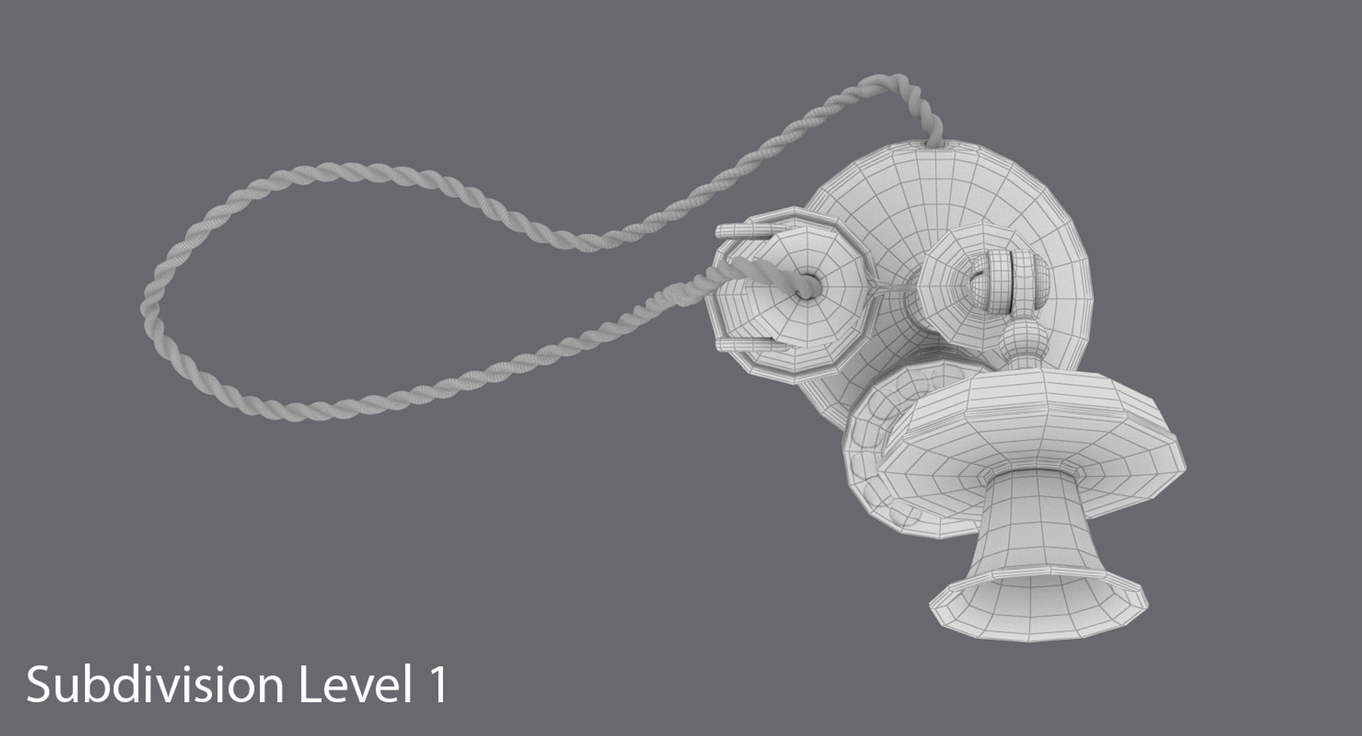 candlestick phone 3d max