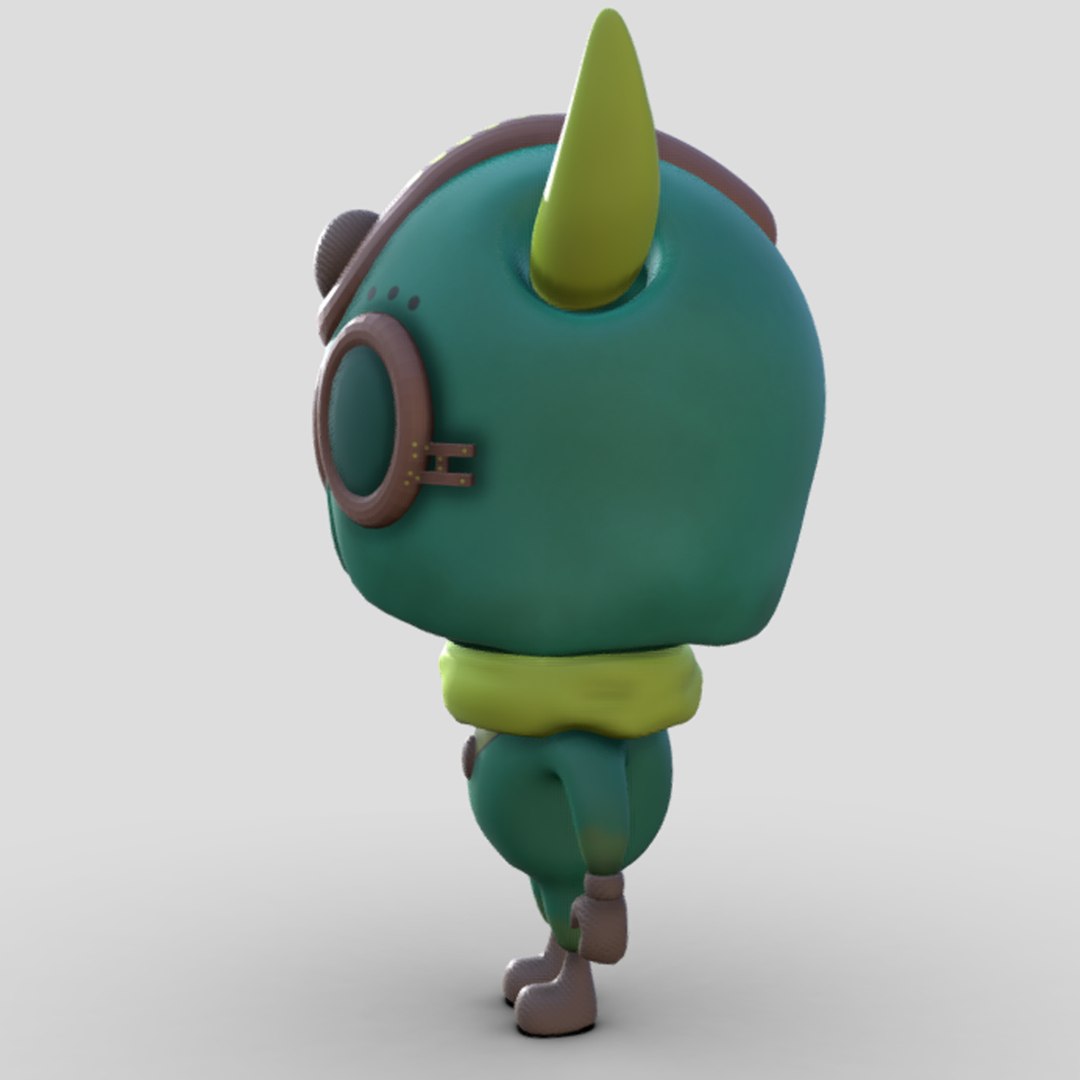 Cute Alien Goblin 3D 3D - TurboSquid 2076646