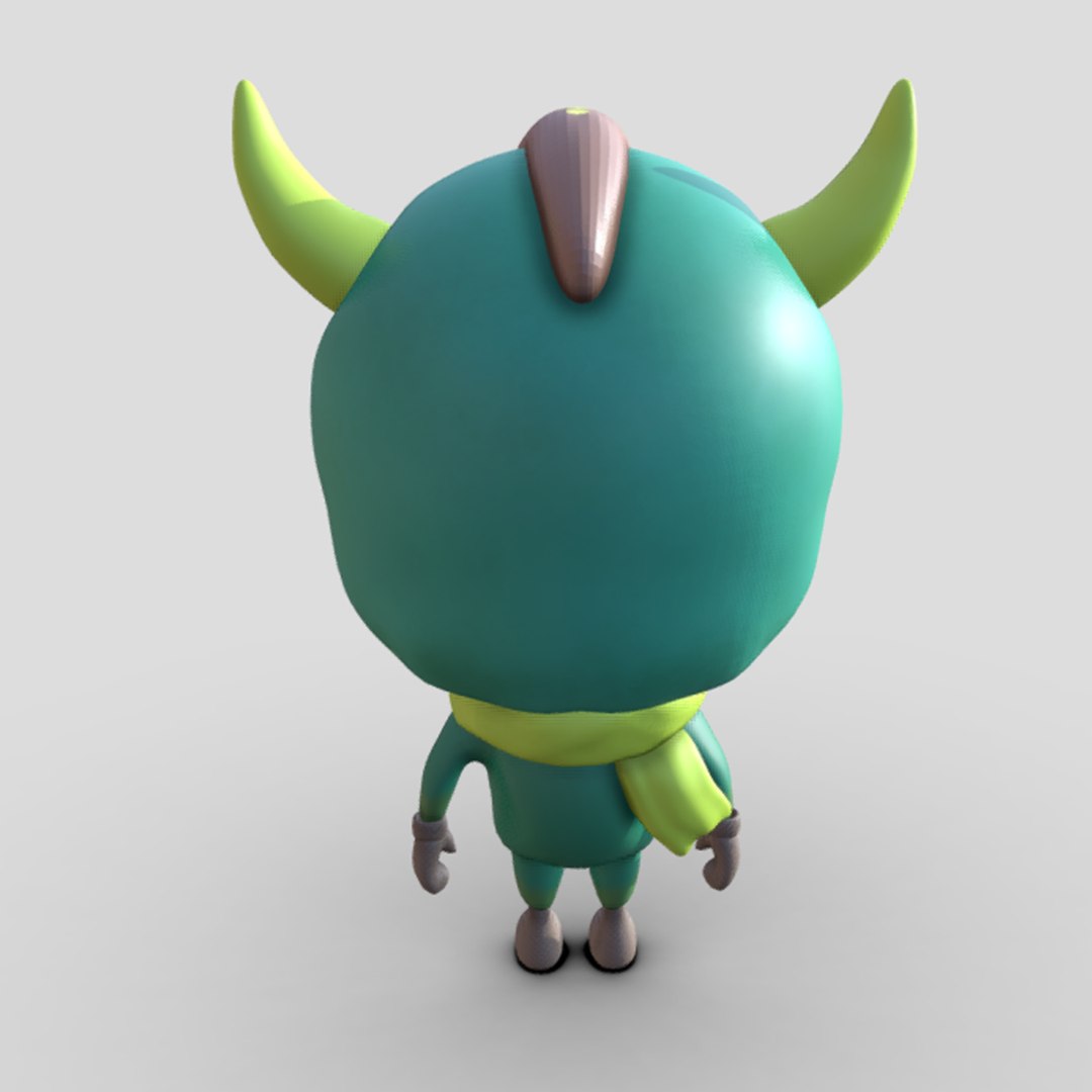 Cute Alien Goblin 3D 3D - TurboSquid 2076646