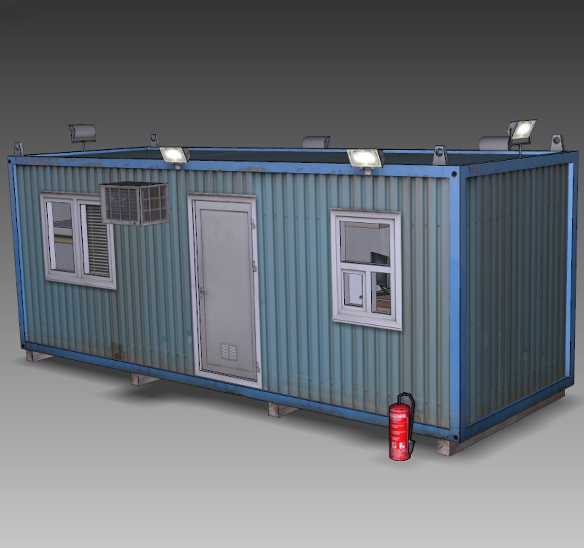 3d Office Container