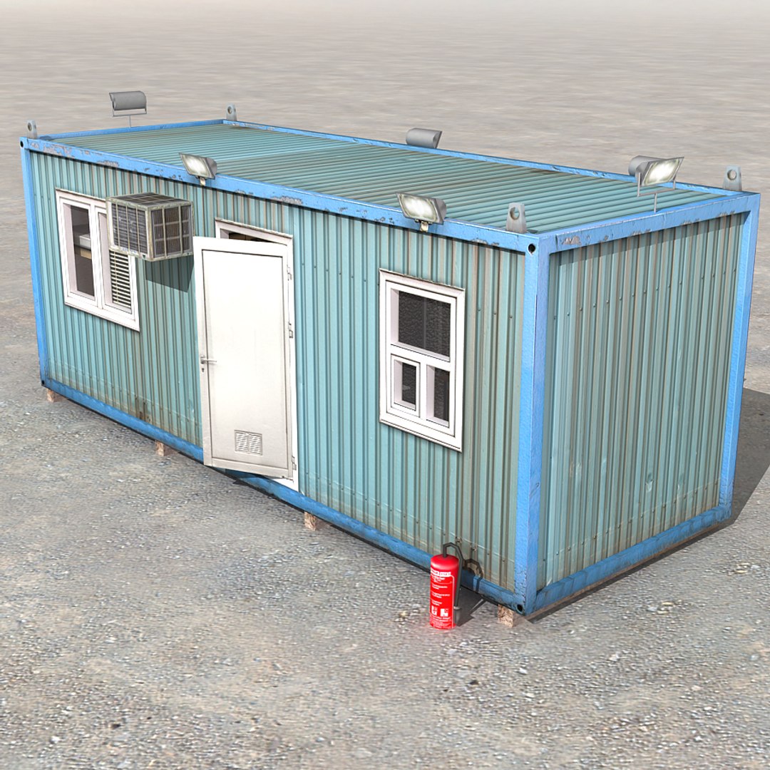3d Office Container