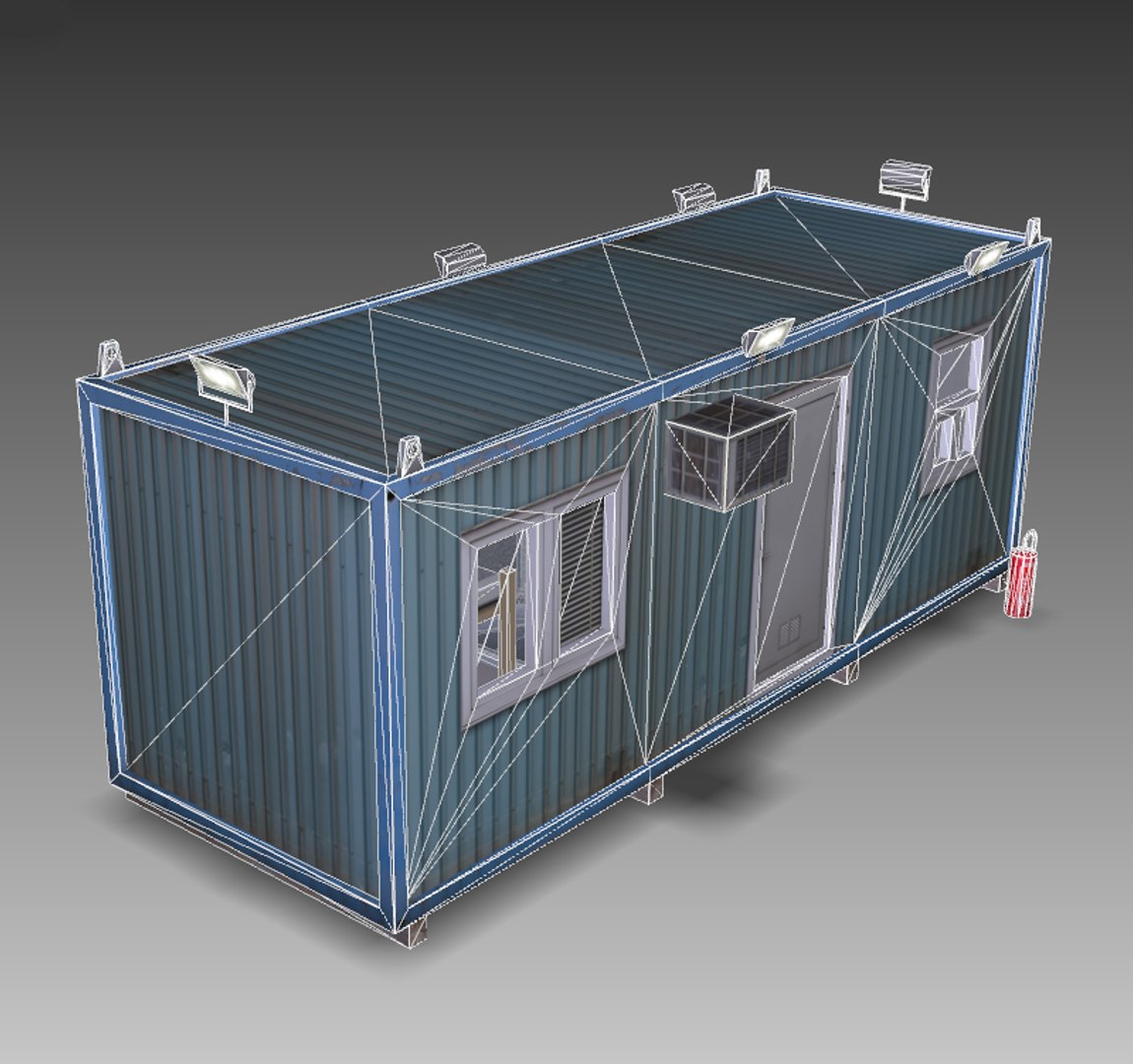 3d Office Container