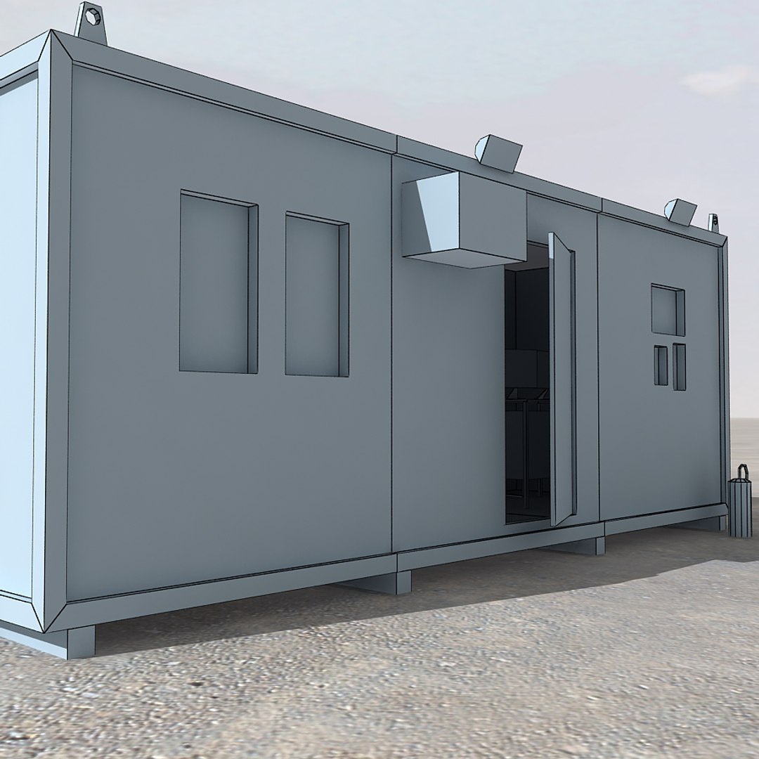 3d Office Container