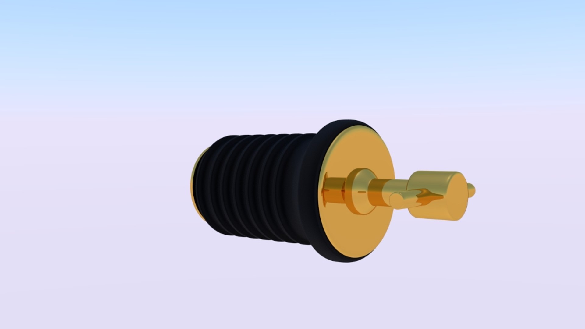 Bore plug 3D model - TurboSquid 1156742