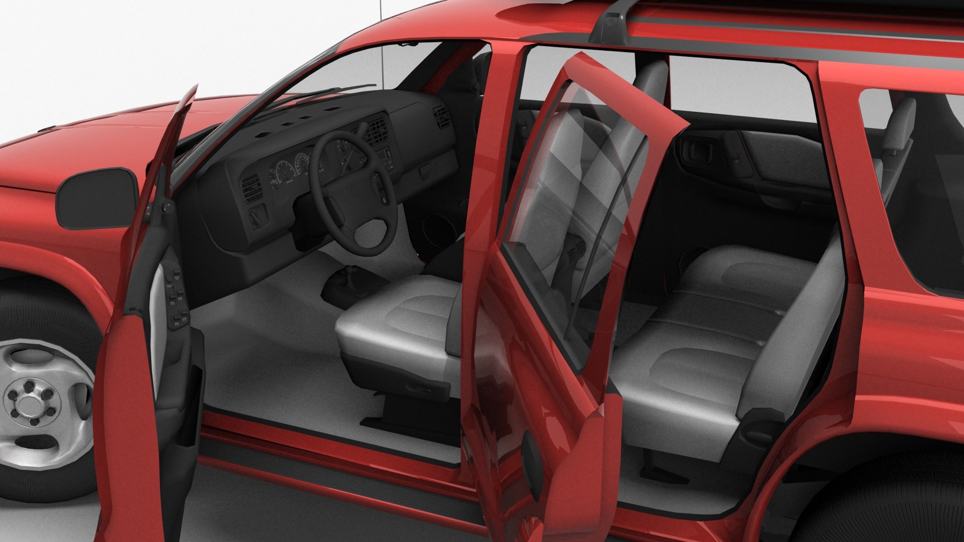 3D 1998 Dodge Durango SLT - TurboSquid 2279468