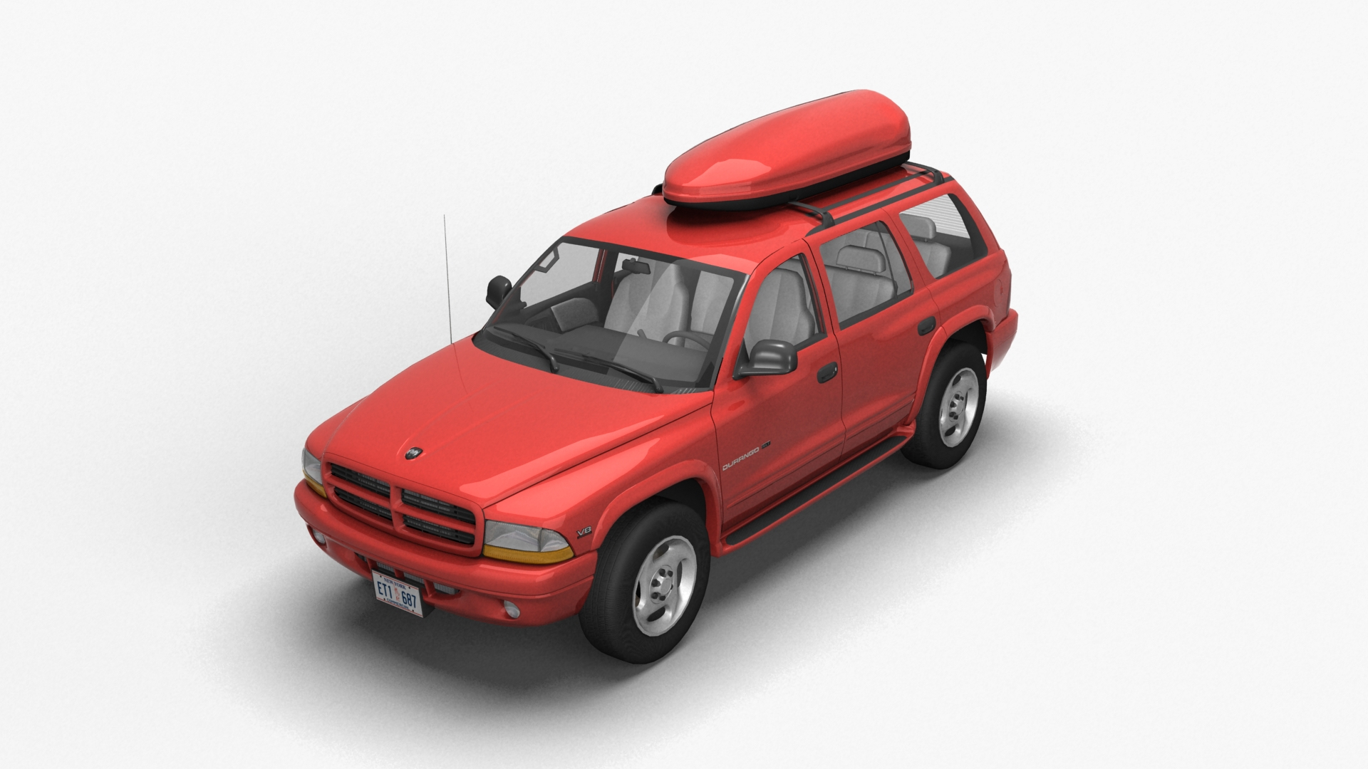 3D 1998 Dodge Durango SLT - TurboSquid 2279468