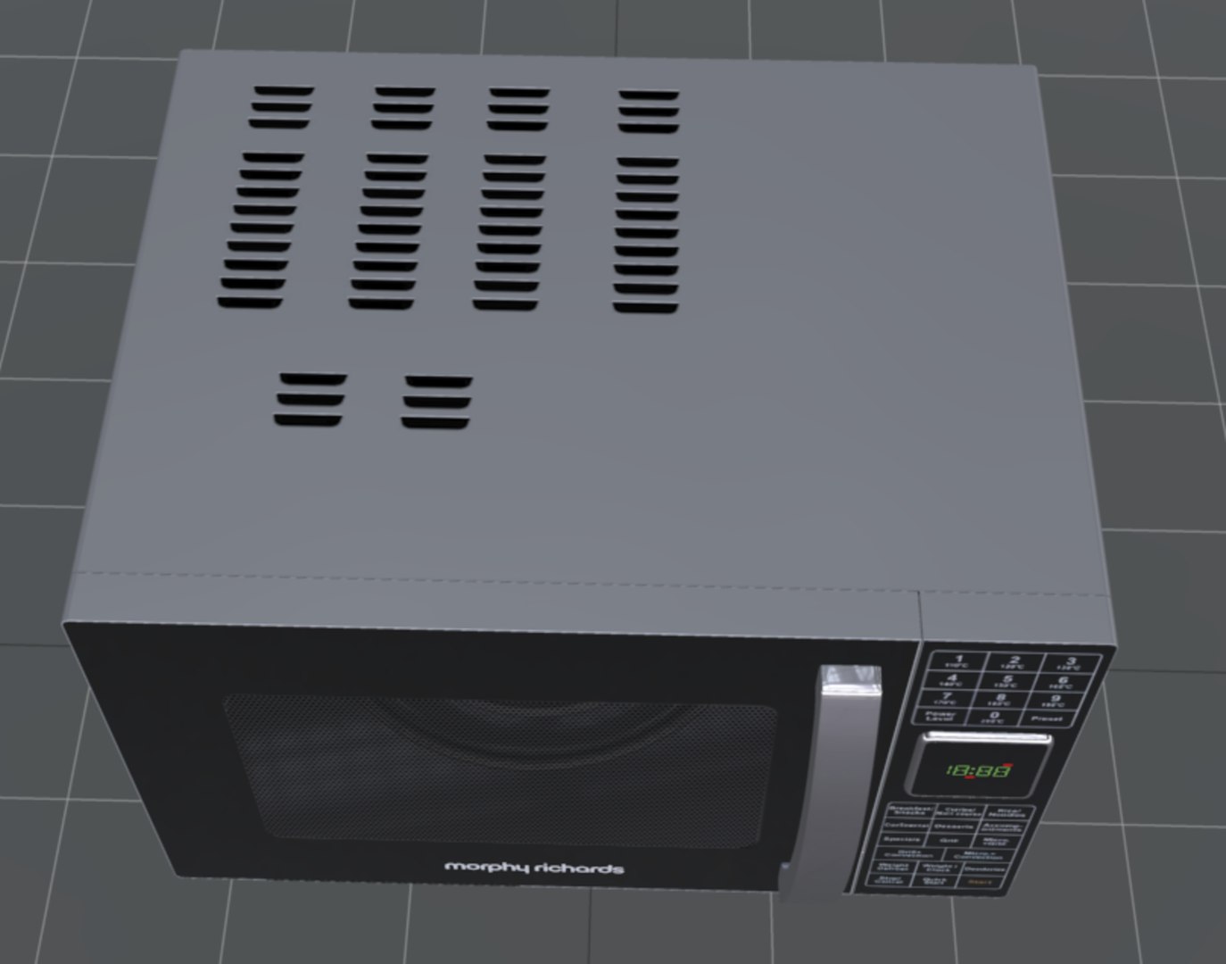 3D Morphy Richards 25 L Convection Microwave Oven Model - TurboSquid ...