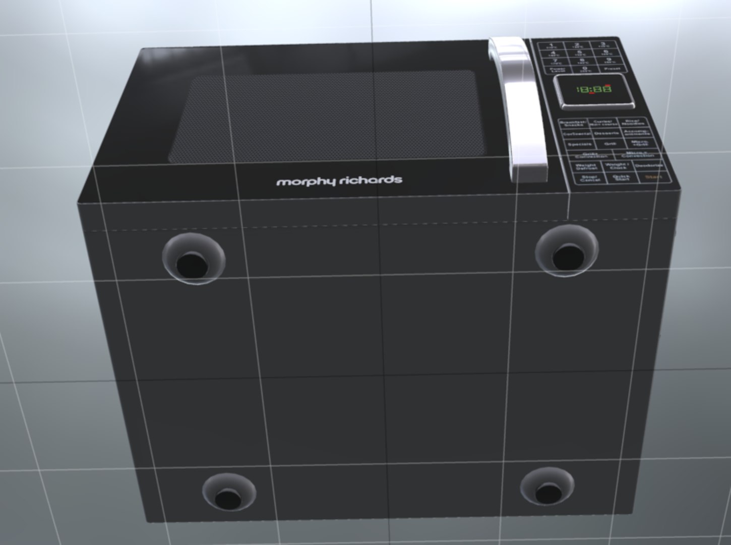 3D Morphy Richards 25 L Convection Microwave Oven Model - TurboSquid ...