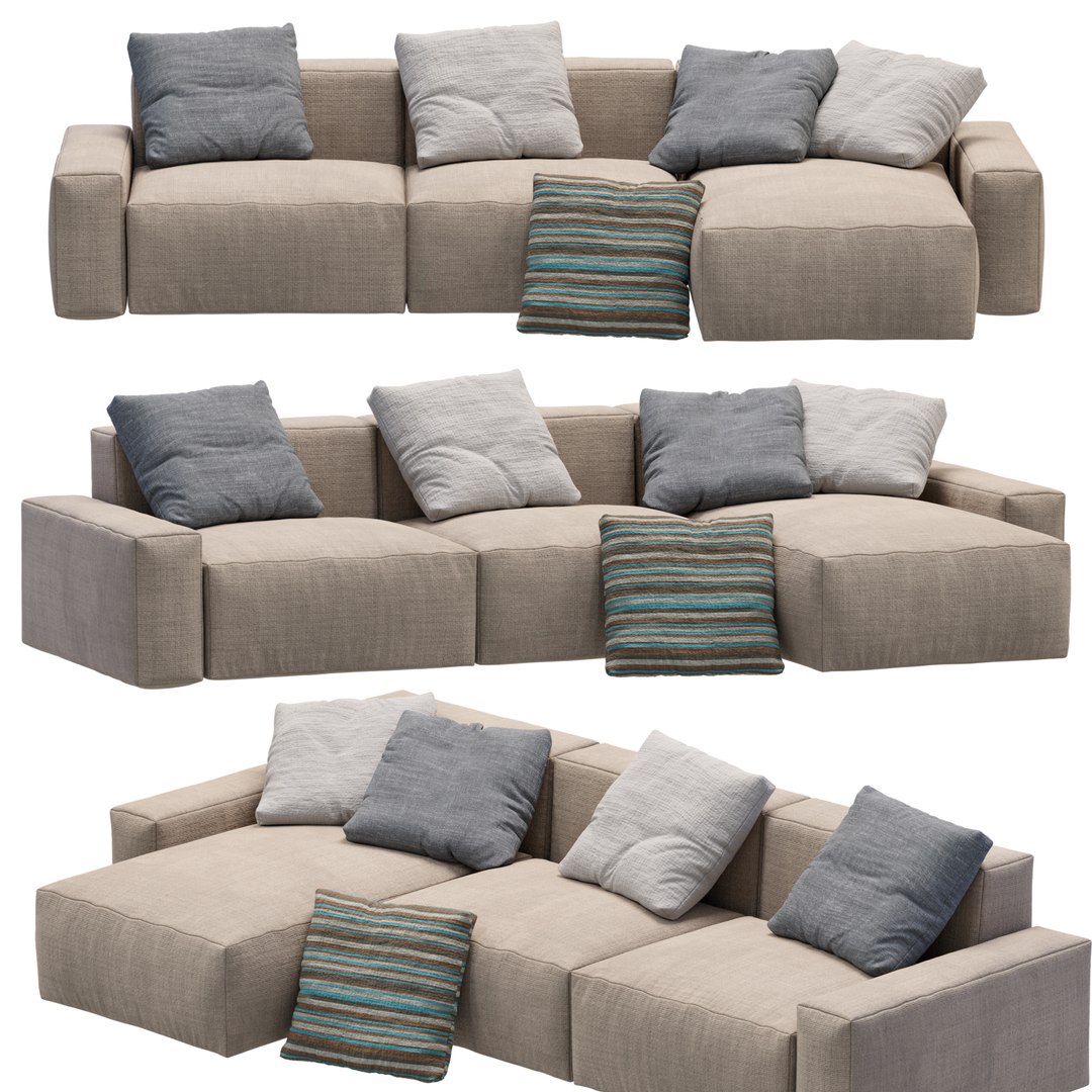 3D Model Jesse Sofa Daniel - TurboSquid 1811652