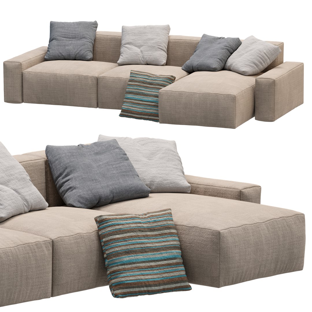 3D Model Jesse Sofa Daniel - TurboSquid 1811652