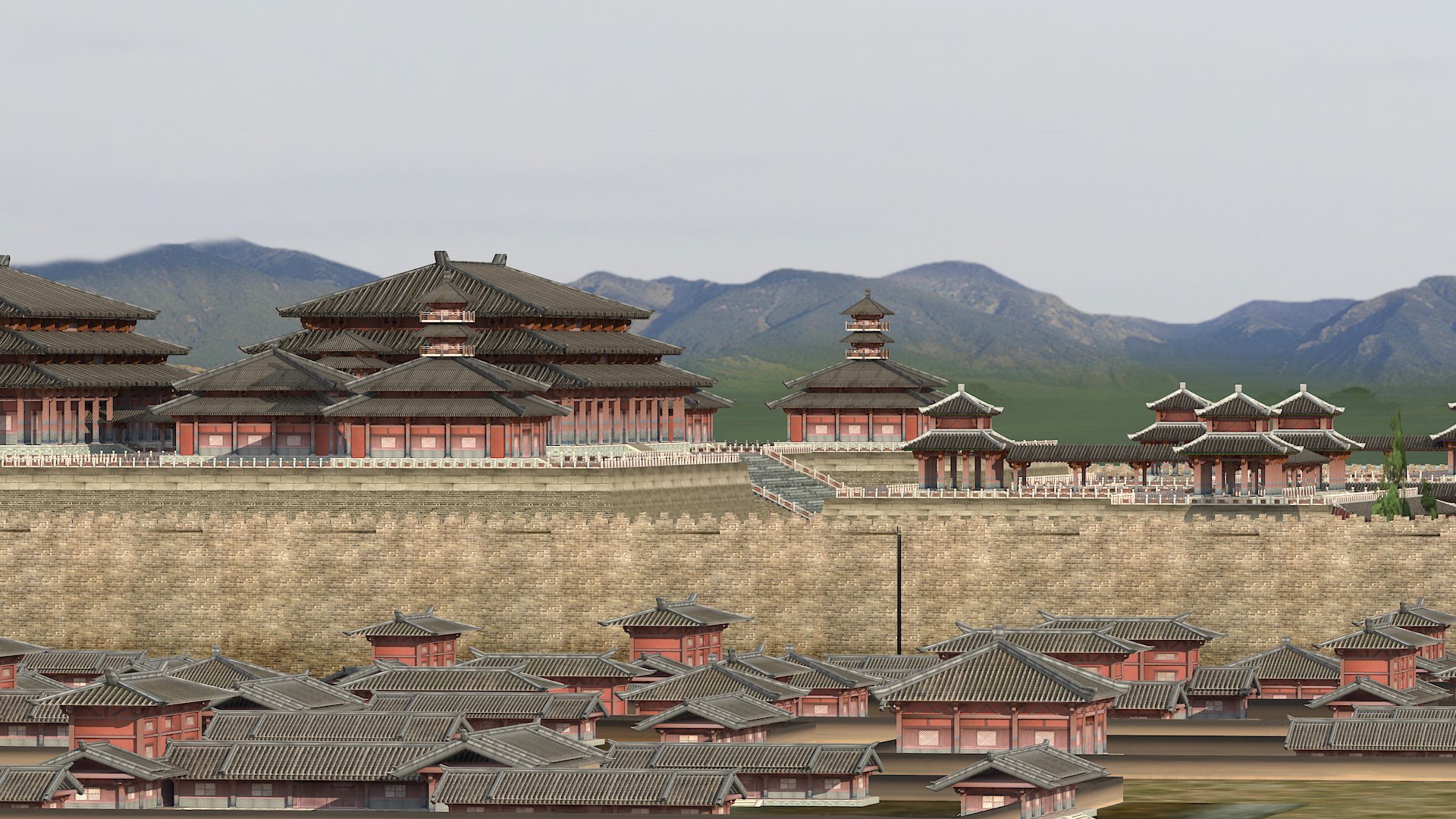 3D ancient chinese building model - TurboSquid 1512187