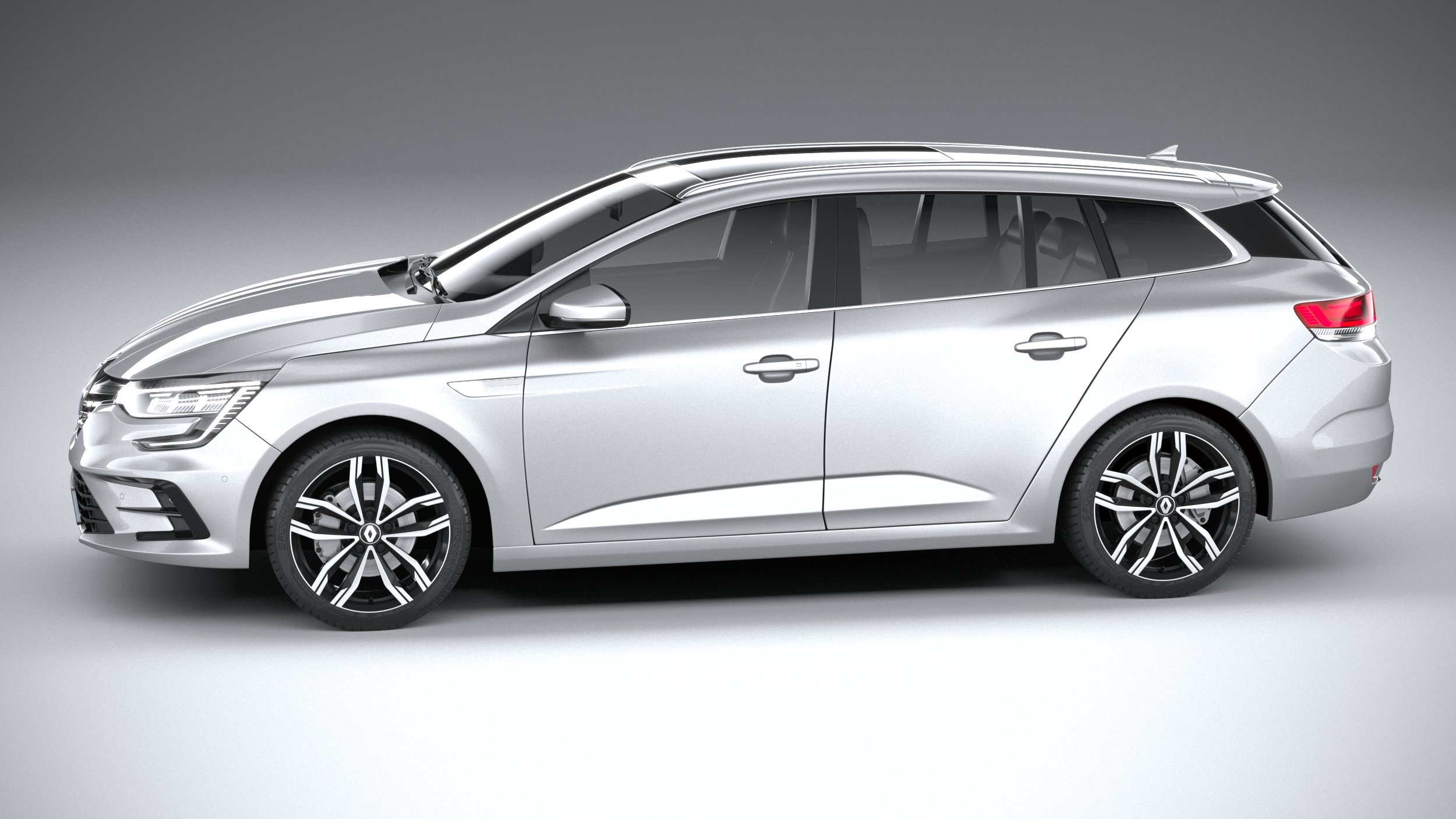 Renault Megane Kombi 2022 3D-Modell - TurboSquid 1954235