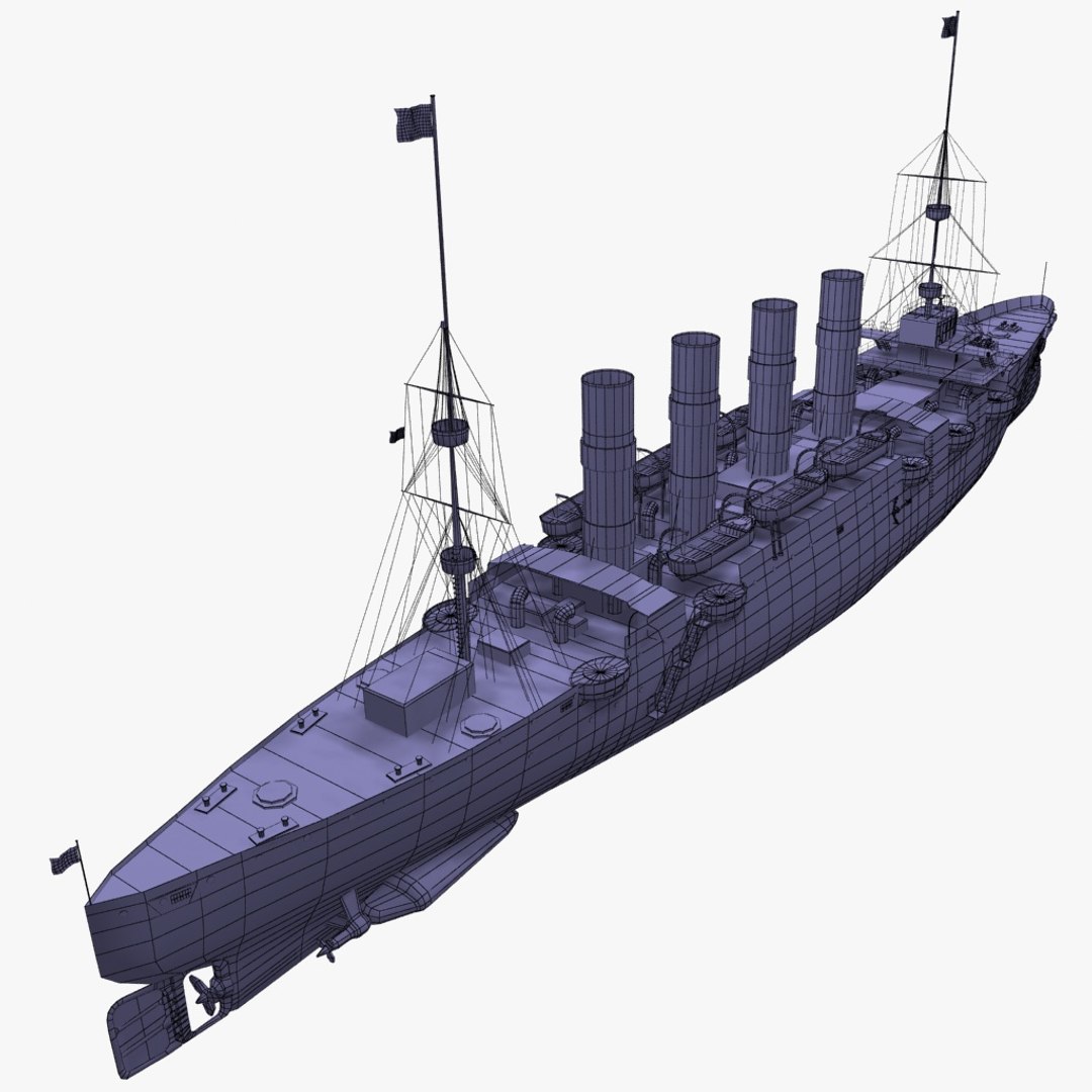 3d Steam Ship Model