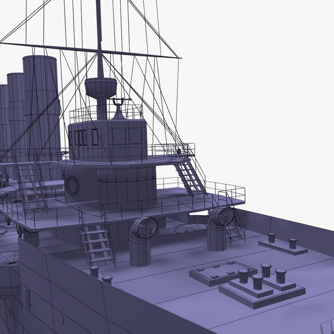 3d Steam Ship Model