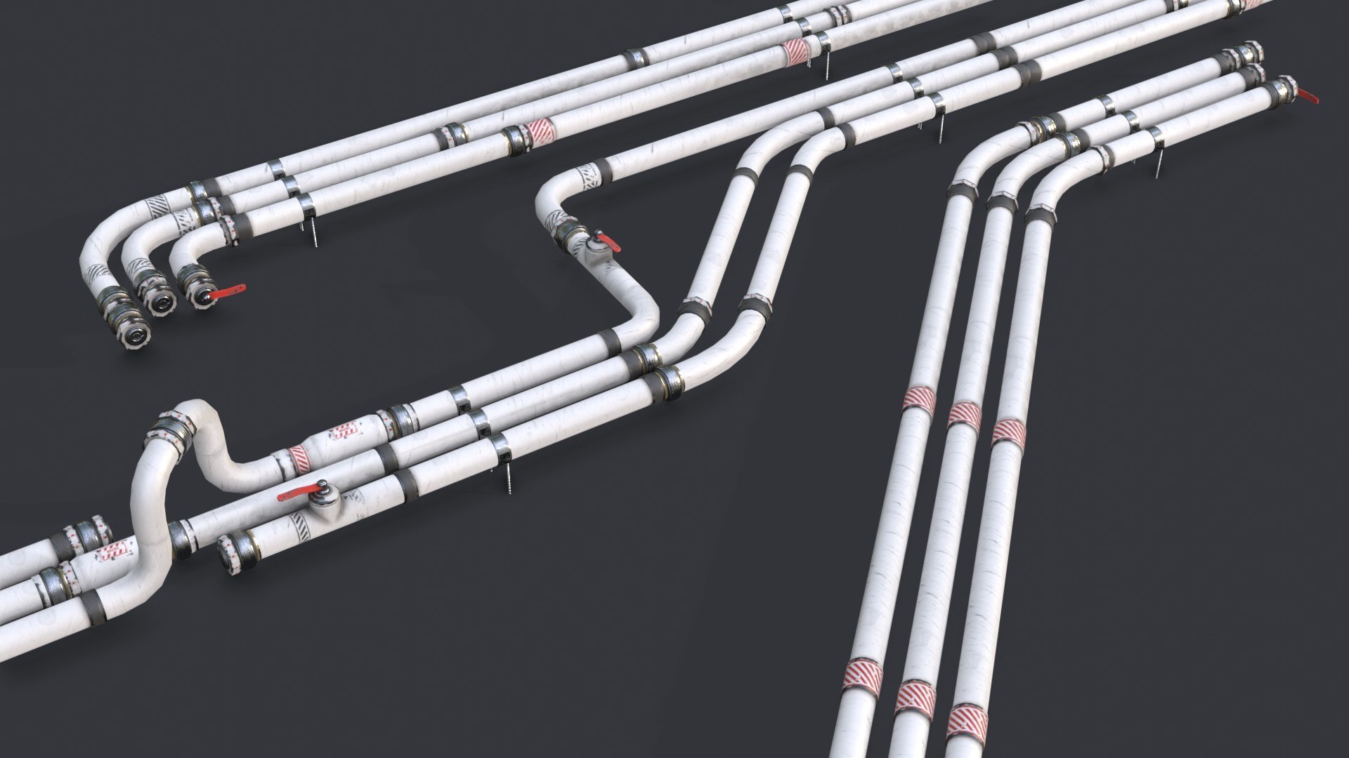 3D pipe modular model - TurboSquid 1671144