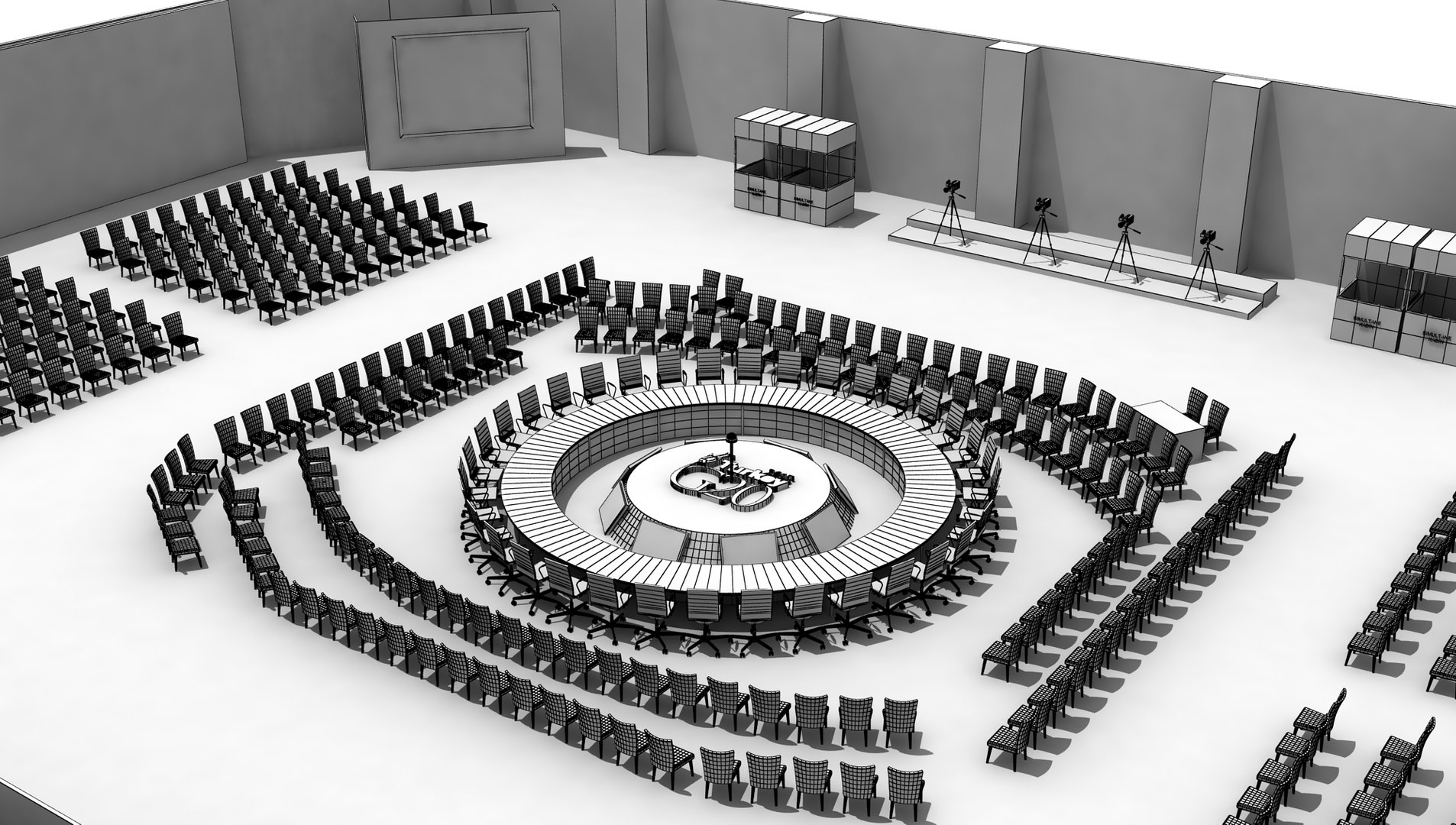 G20 Stage 3D Model - TurboSquid 1579065