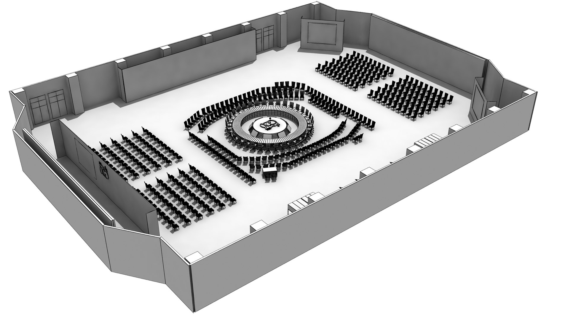 G20 Stage 3D Model - TurboSquid 1579065