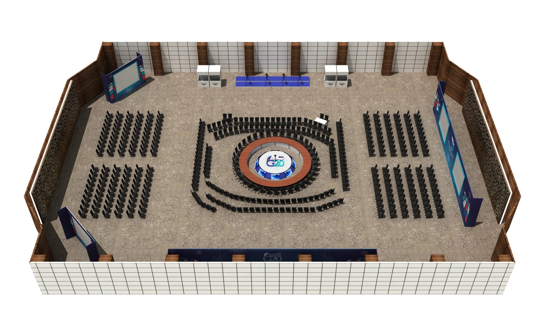 G20 Stage 3D Model - TurboSquid 1579065