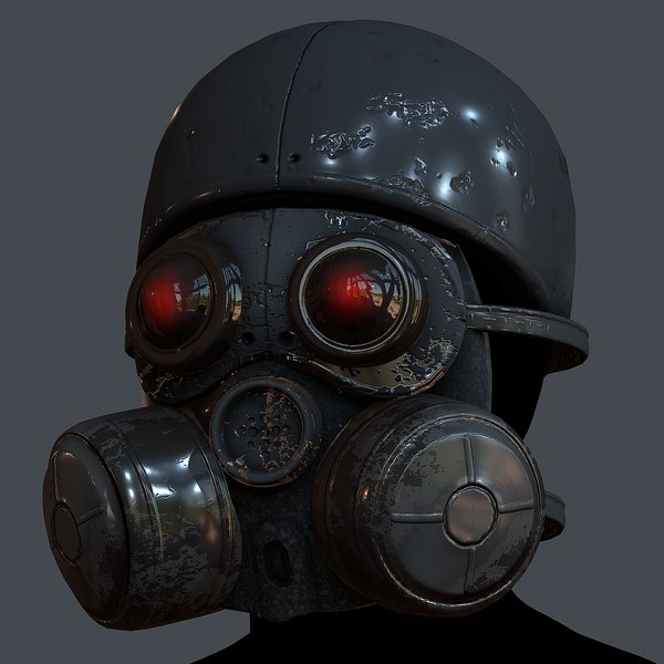 3D gas mask - TurboSquid 1694499