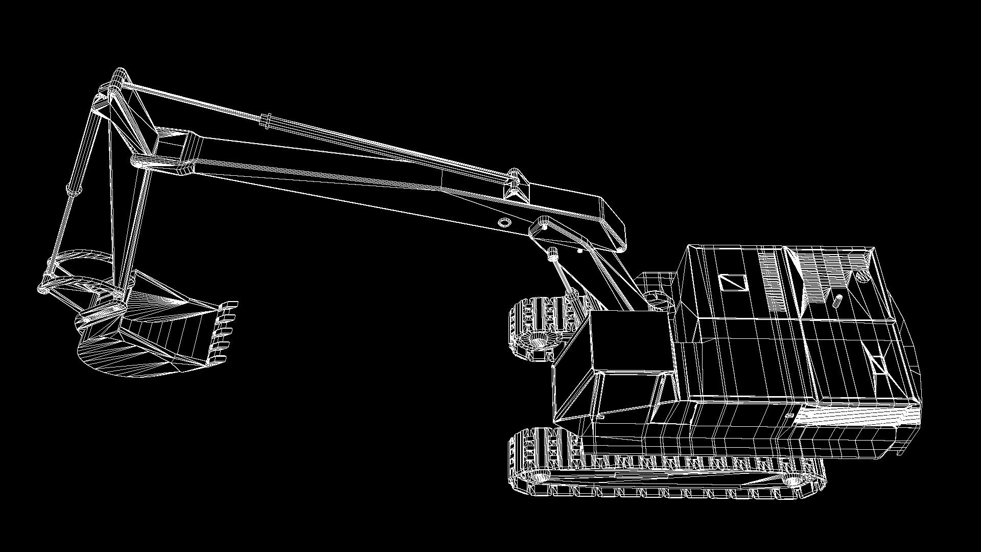 3D construction excavator - TurboSquid 1482685