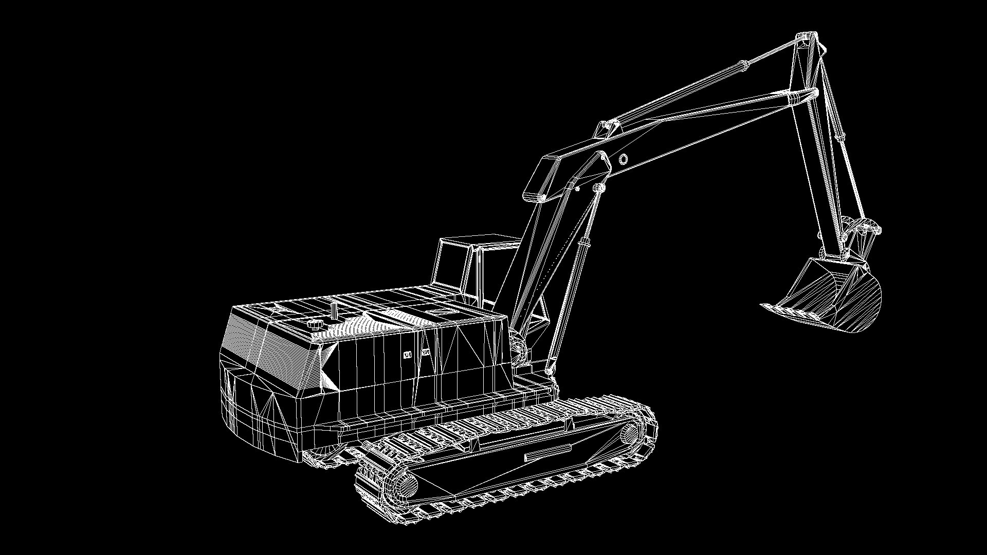 3D construction excavator - TurboSquid 1482685
