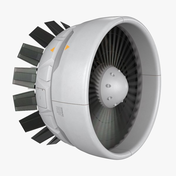 modelo 3d Rotor de propulsión a chorro blanco animado - TurboSquid 2447660